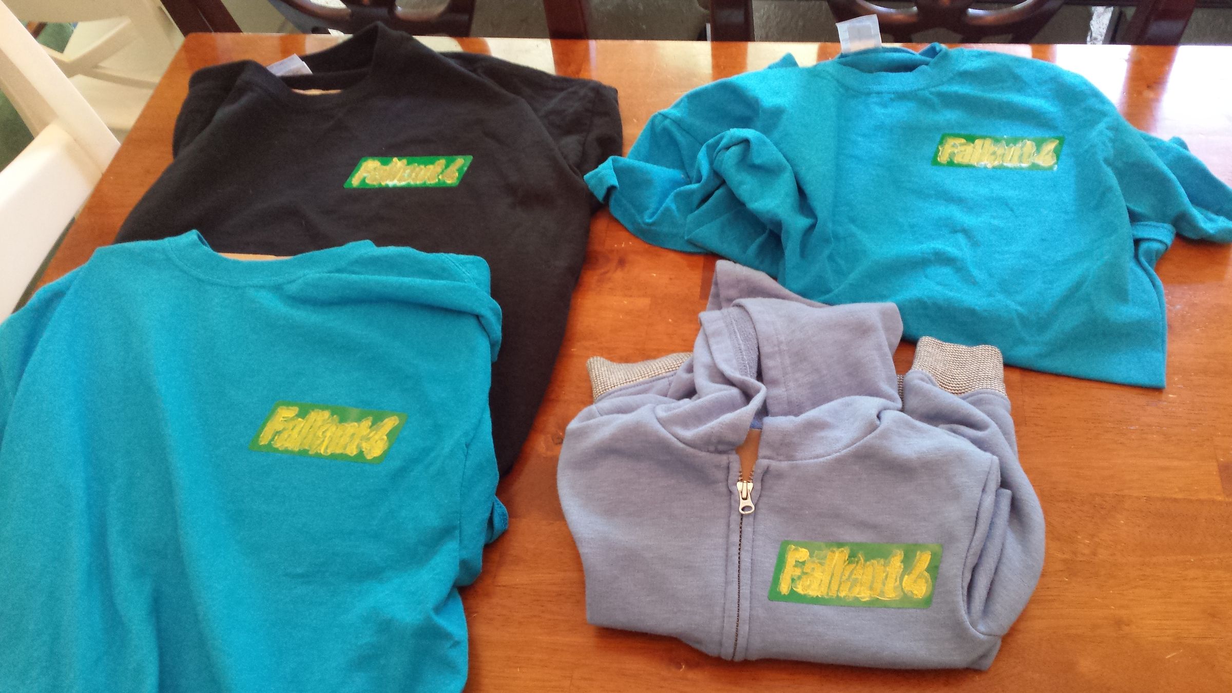 Bootleg Fallout 4 T-Shirts With a Vinyl Cutter. Aka Gun Runner Shirts ...