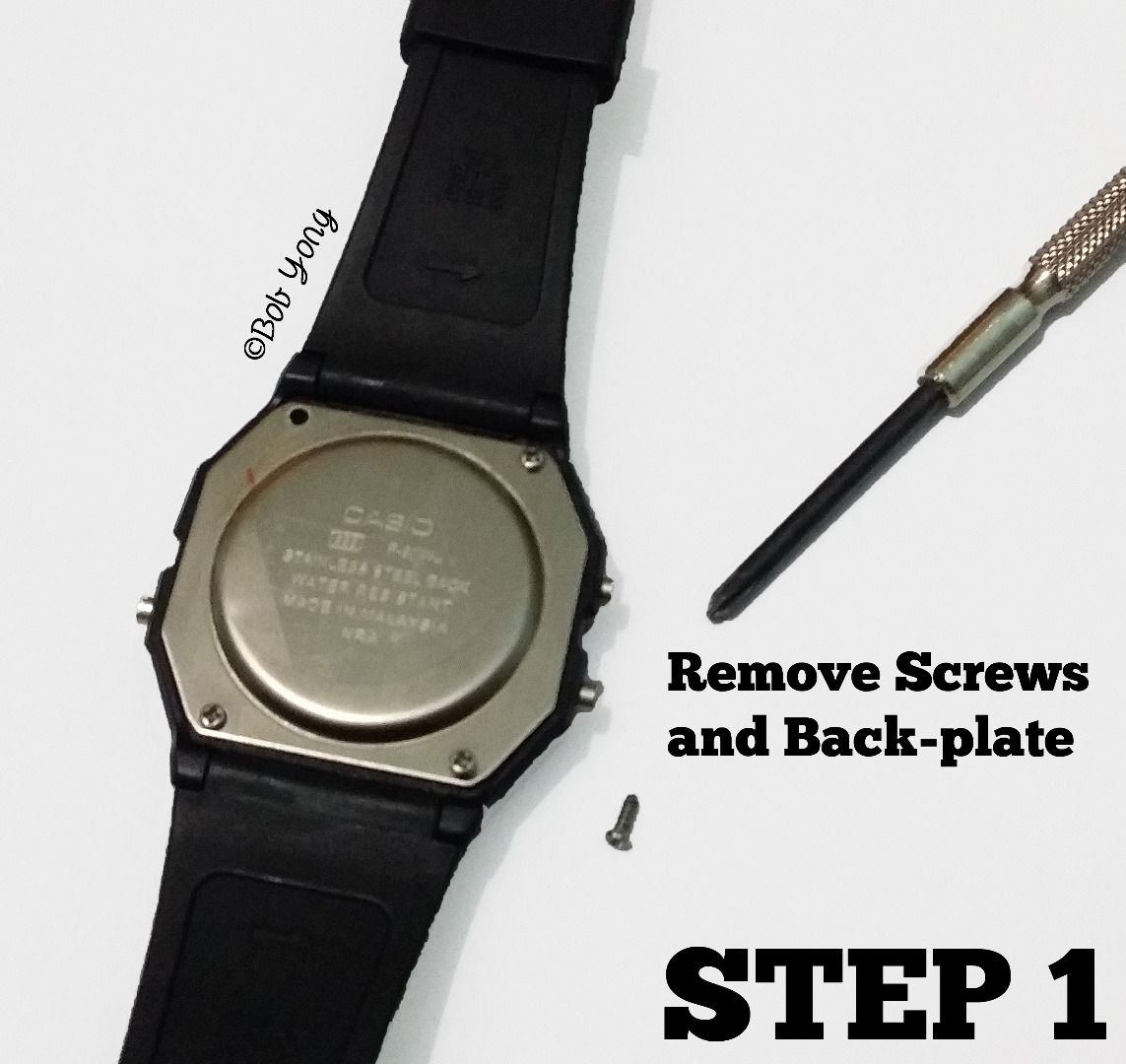 Watch LED Backlight Mod : 9 Steps (with Pictures) - Instructables