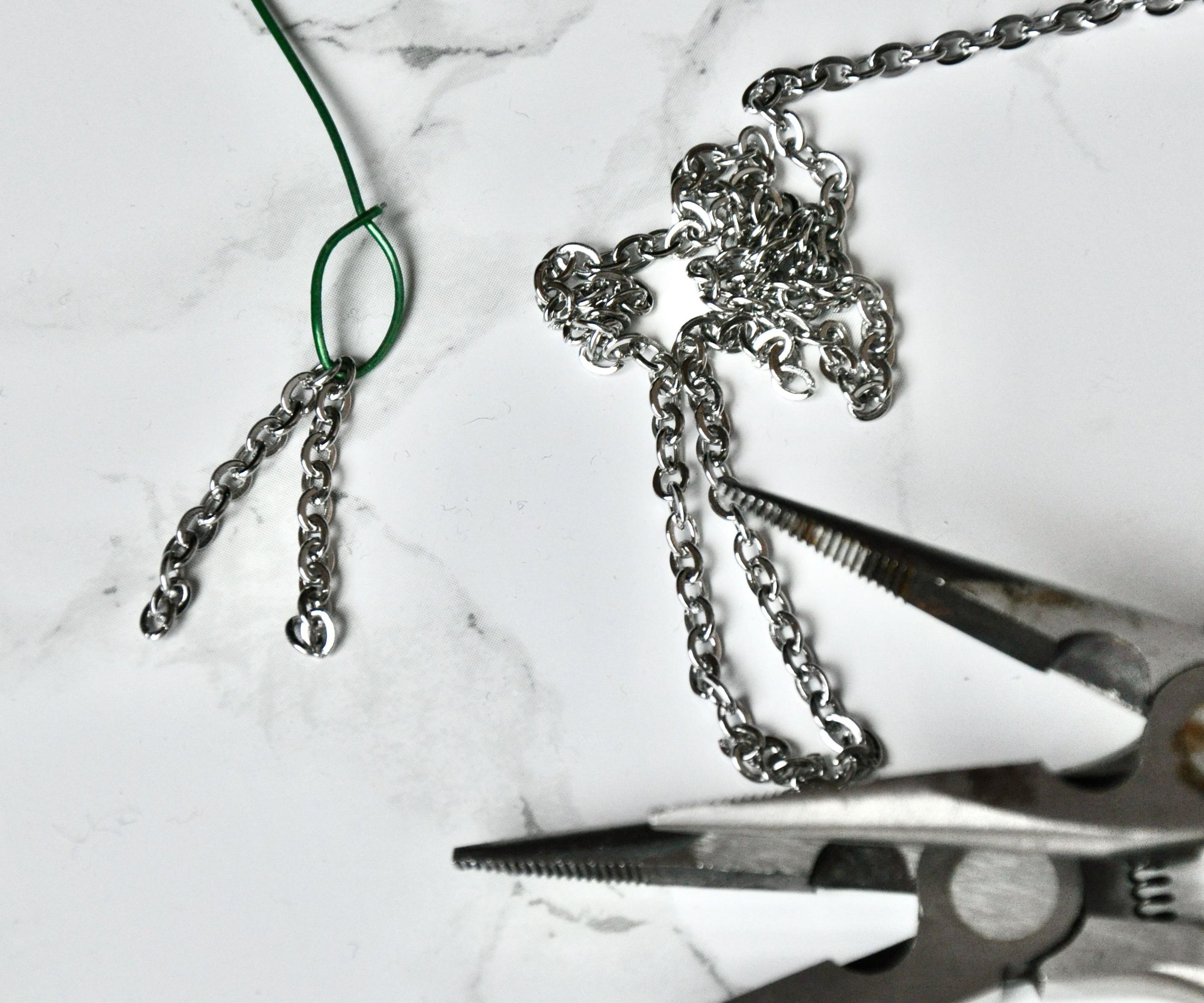 Long Wrap Chain and Rainbow Jump Ring Necklace : 5 Steps (with Pictures ...