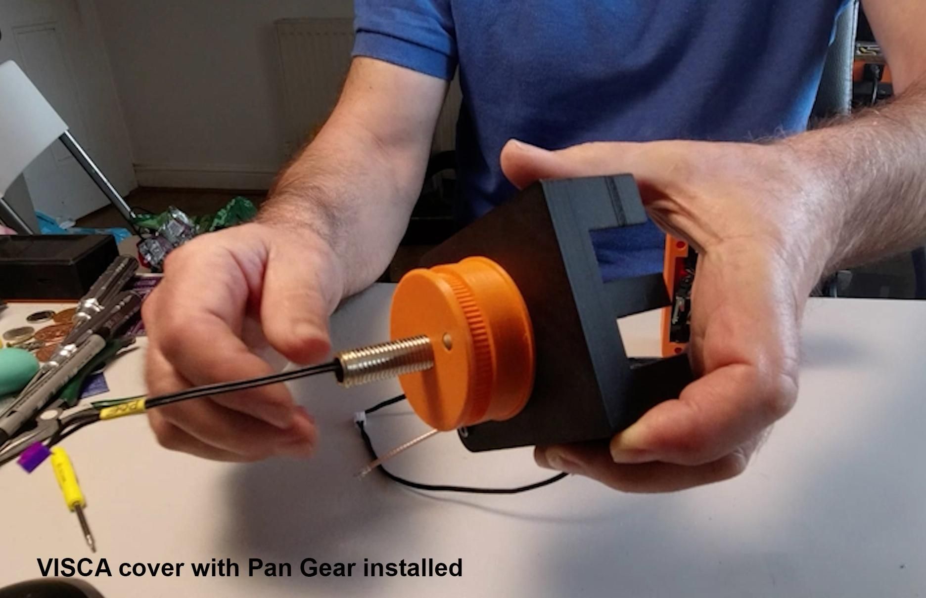 DB3 4 Axis PAN TILT HEAD With VISCA & WIFI (Support for OBS & VMix ...