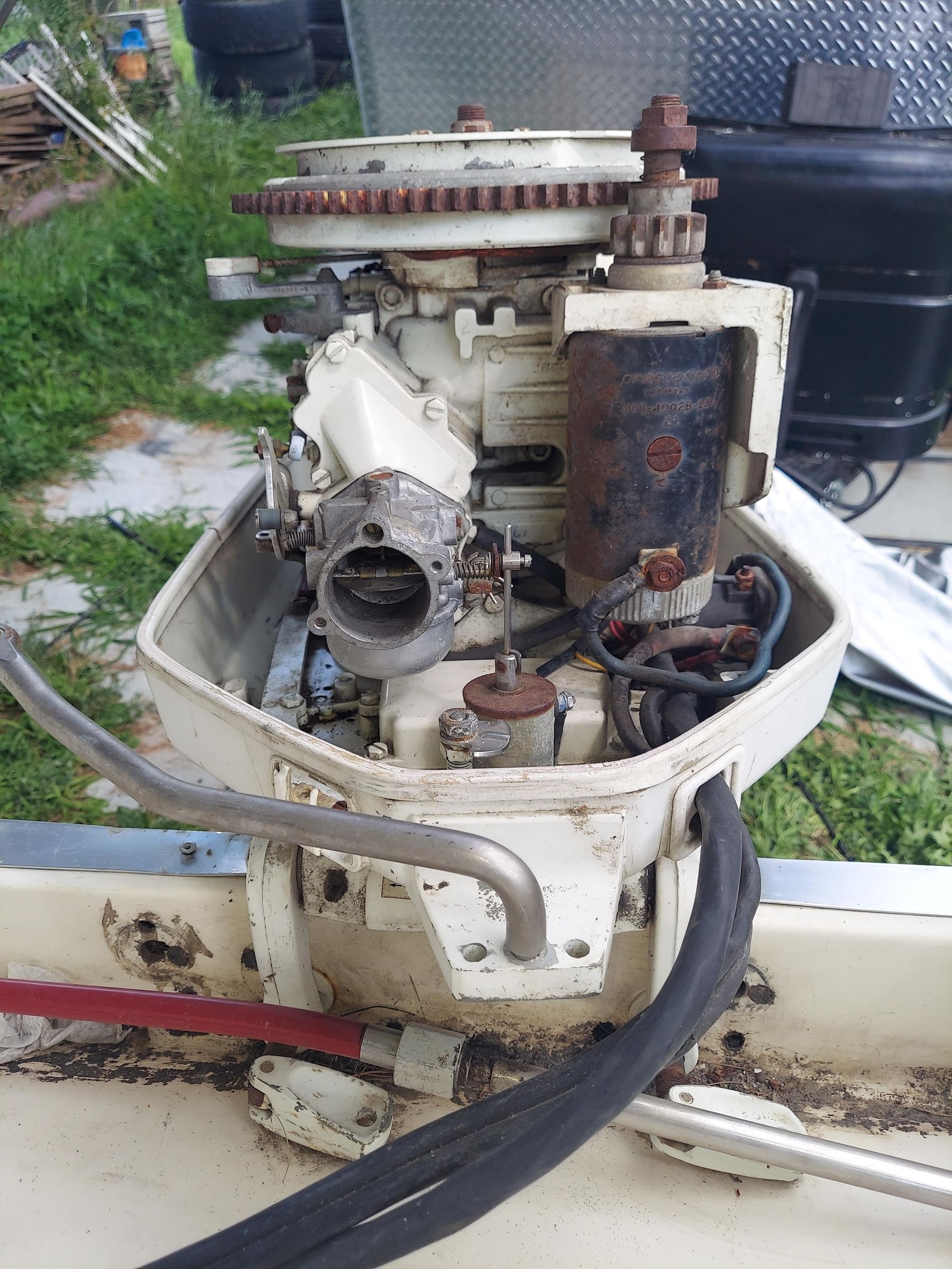 Boat Remodel 45 HP Chrysler Outboard : 8 Steps - Instructables