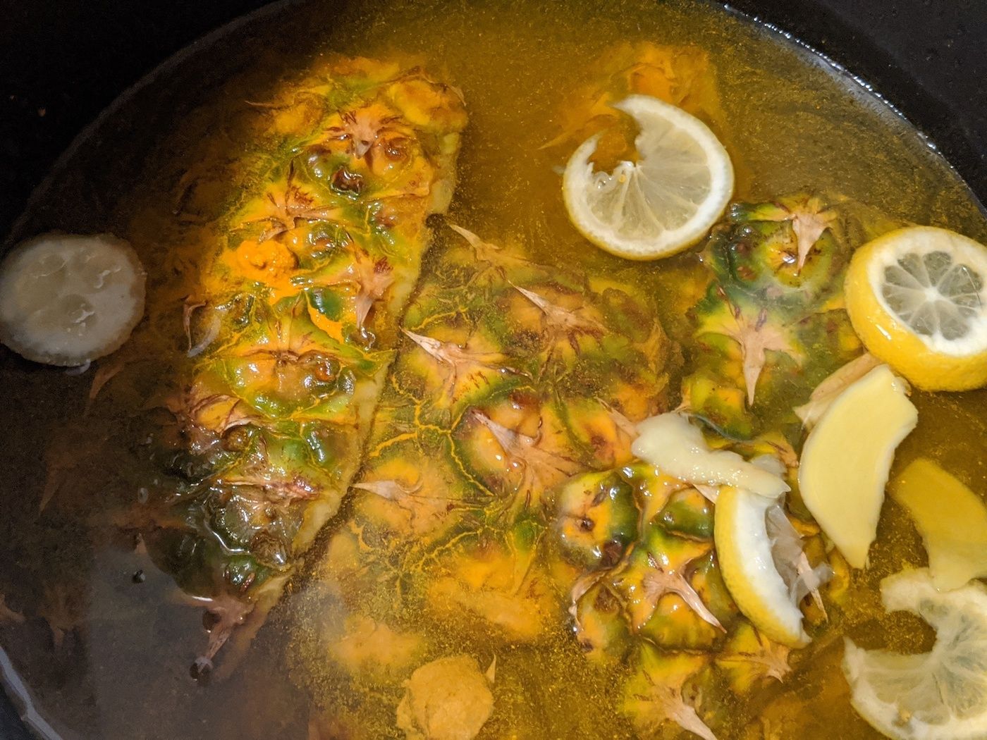 Pineapple Rind Tea Experiment : 4 Steps (with Pictures) - Instructables