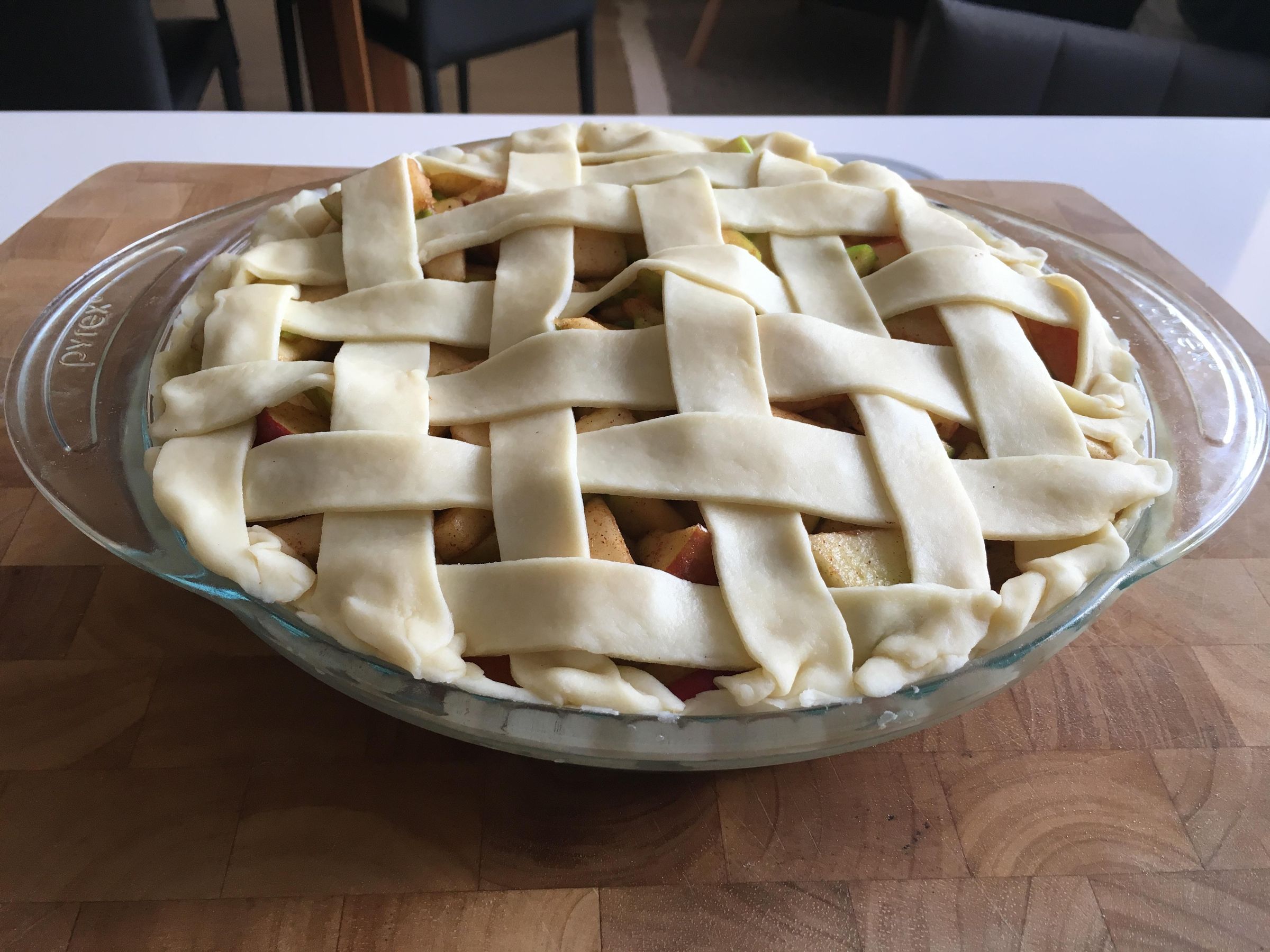 Simple How-to for Making a Lattice Crust for a Pie : 8 Steps (with ...