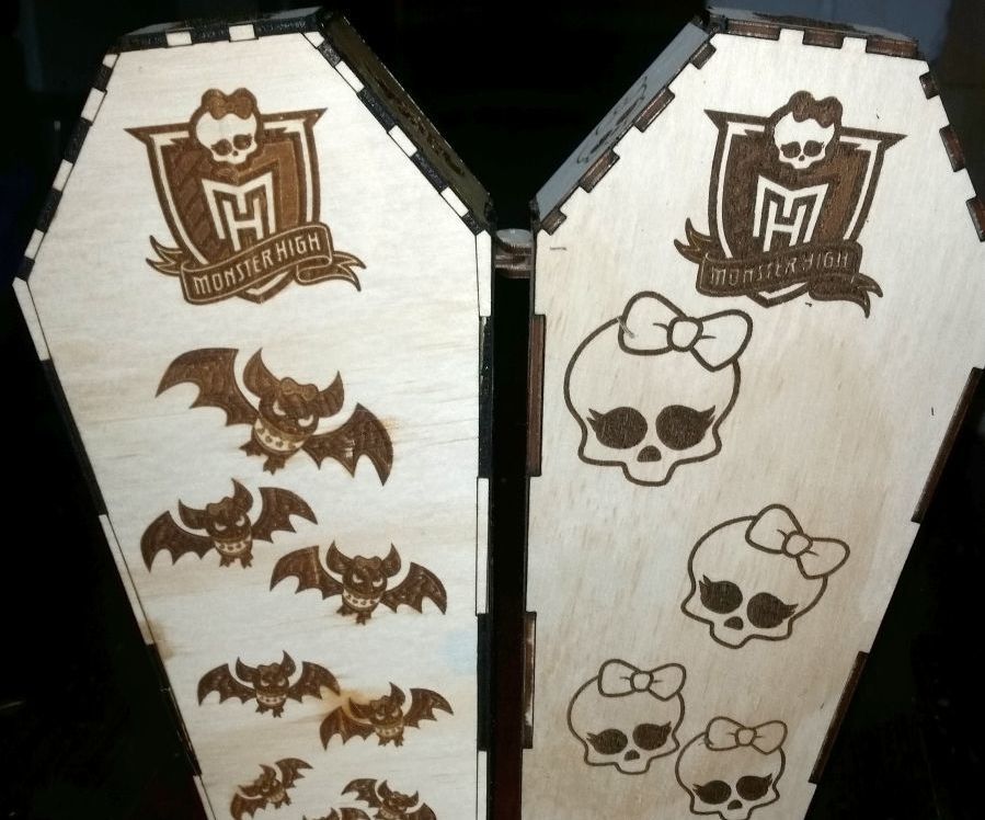 Laser Cut and Engraved Coffin : 6 Steps - Instructables