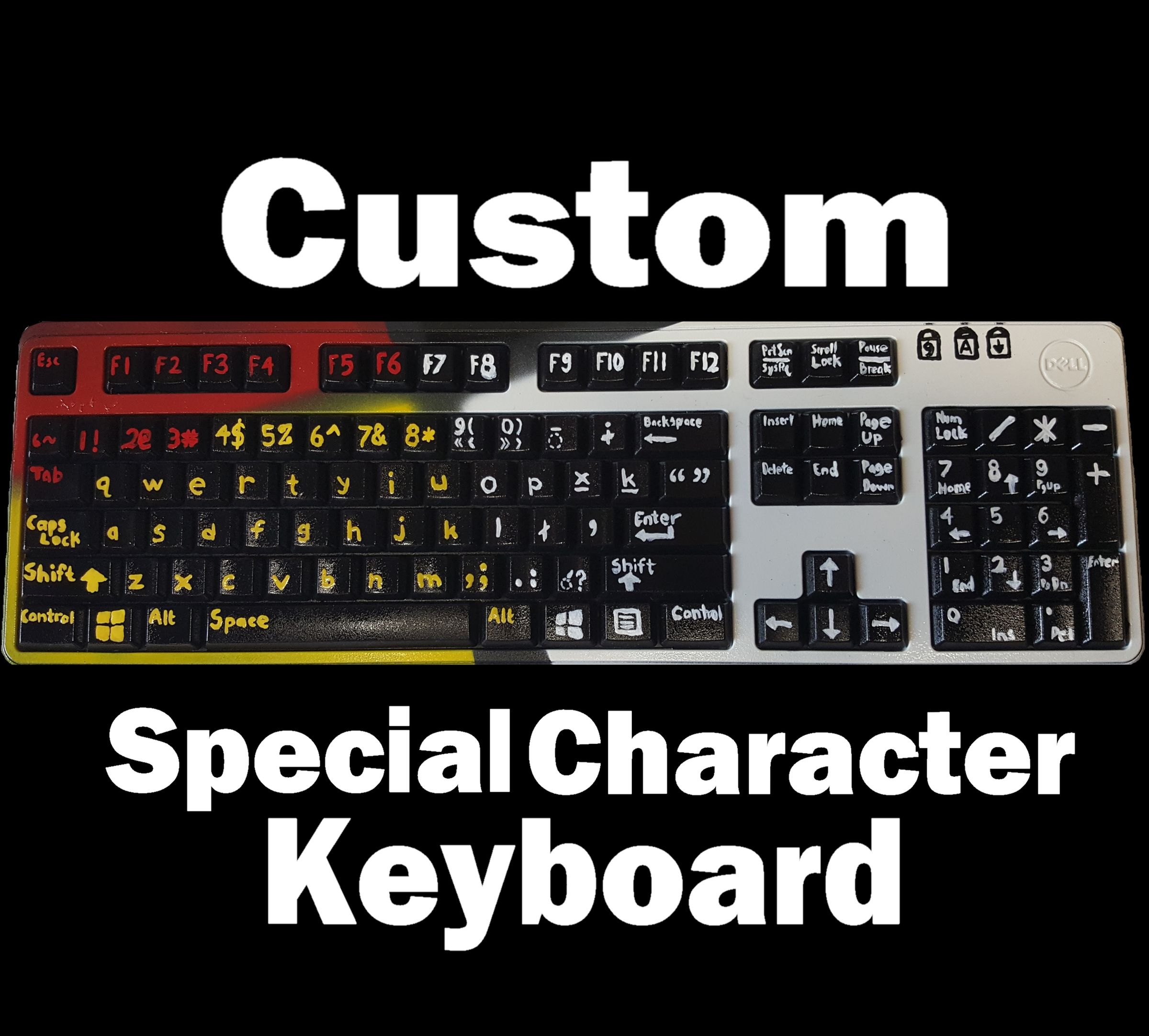 Keyboard Special Characters Fonts