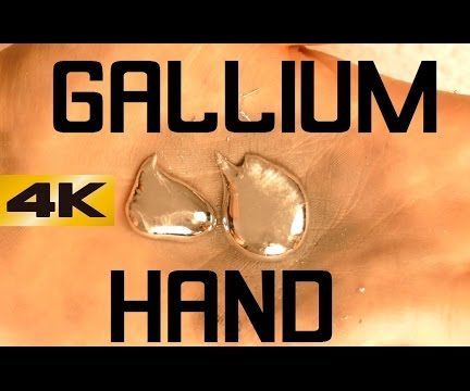 Melt Gallium Metal in Your Hands - Instructables