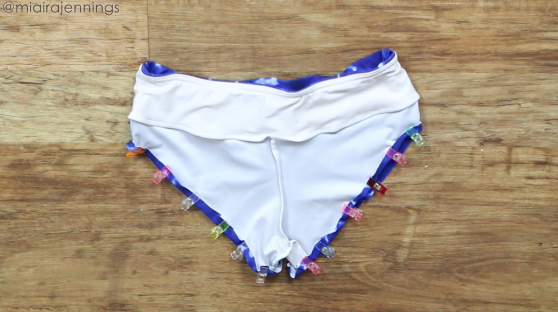 DIY High Waisted Bikini Swimsuit Out of Leggings (Easy Sewing!) : 11 ...