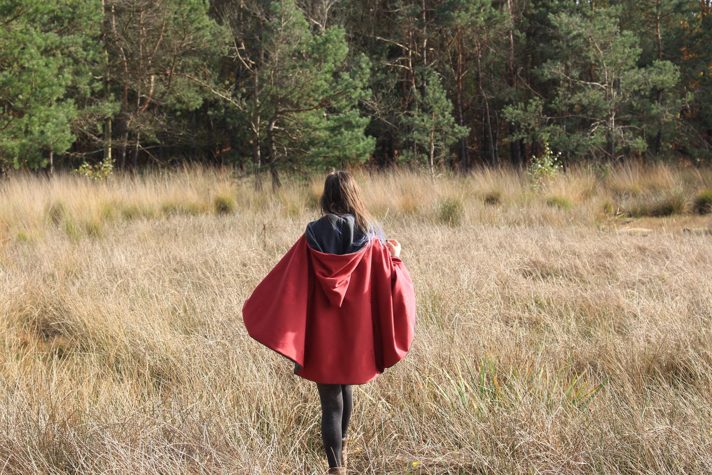 Little Red Riding Hood Invertible Wolf Cloak : 17 Steps (with Pictures ...