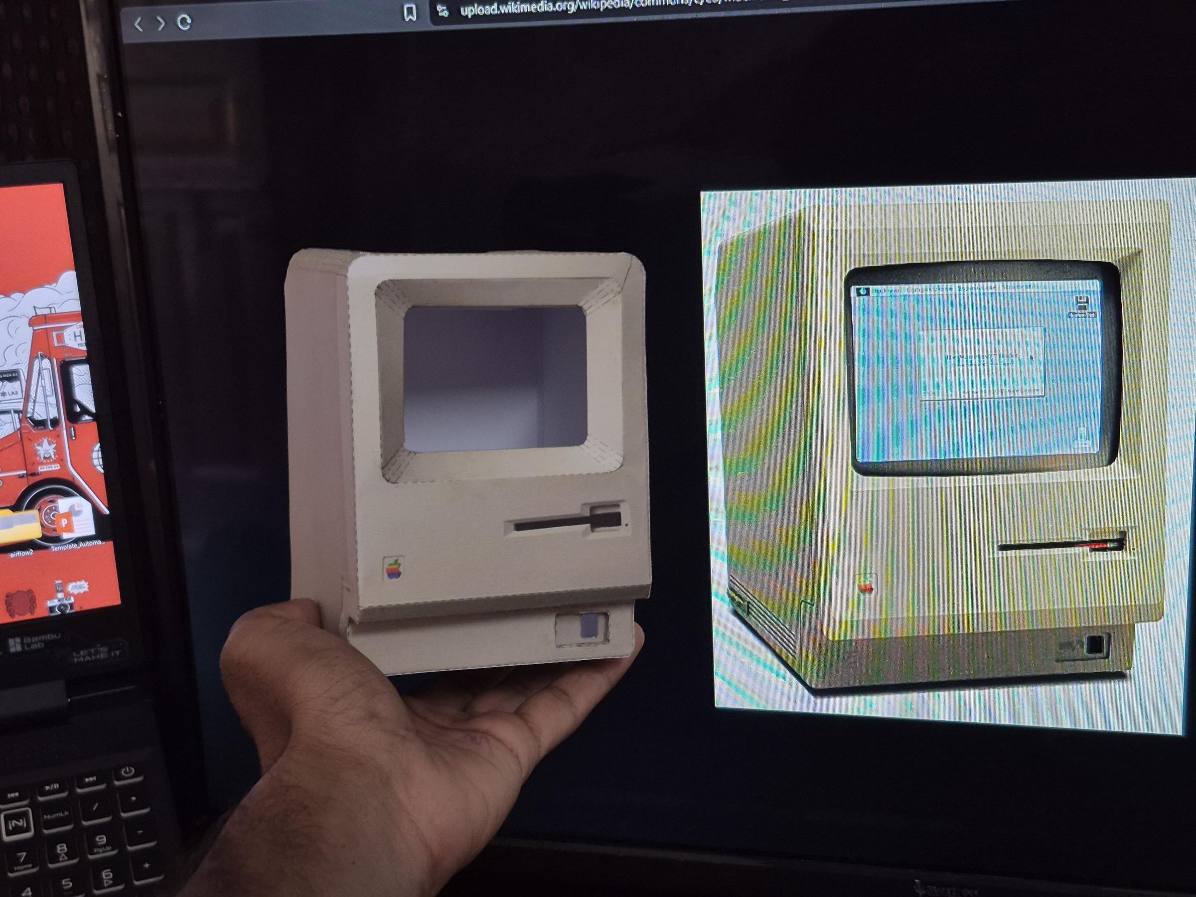 Macintosh-Style Desk Clock With a Paper Shell : 14 Steps (with Pictures ...