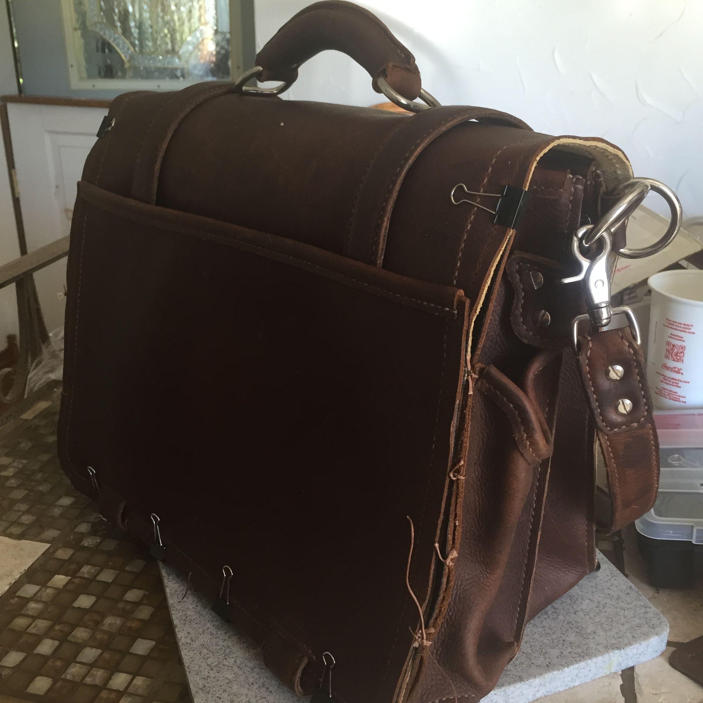 Leather Briefcase : 12 Steps (with Pictures) - Instructables