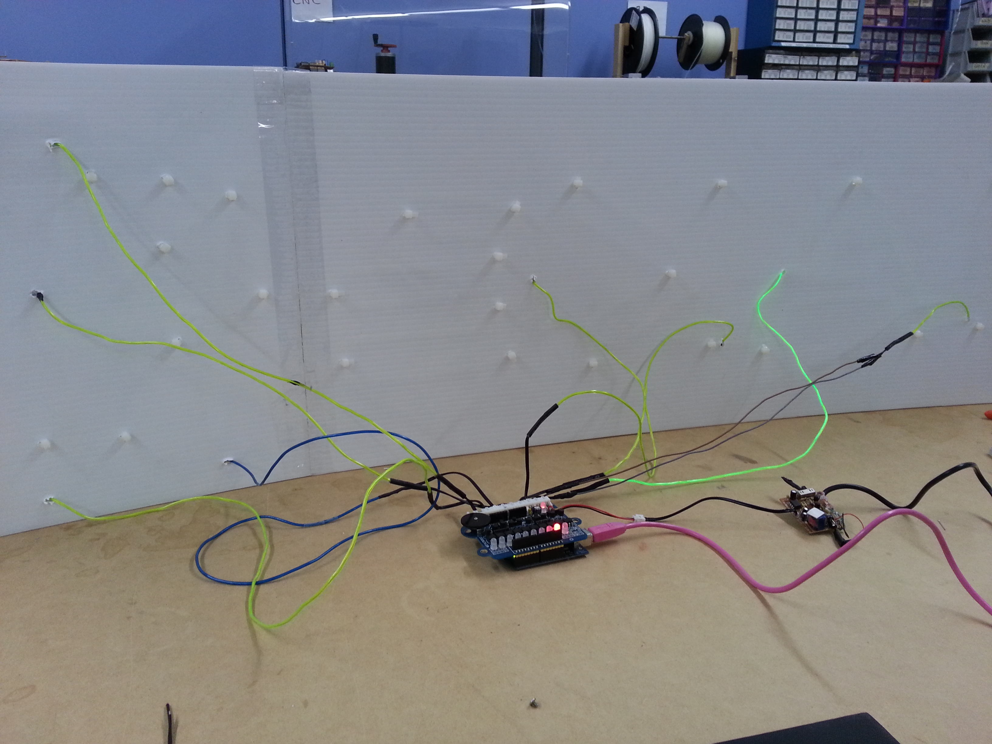 Animated EL Wire Sign : 7 Steps (with Pictures) - Instructables