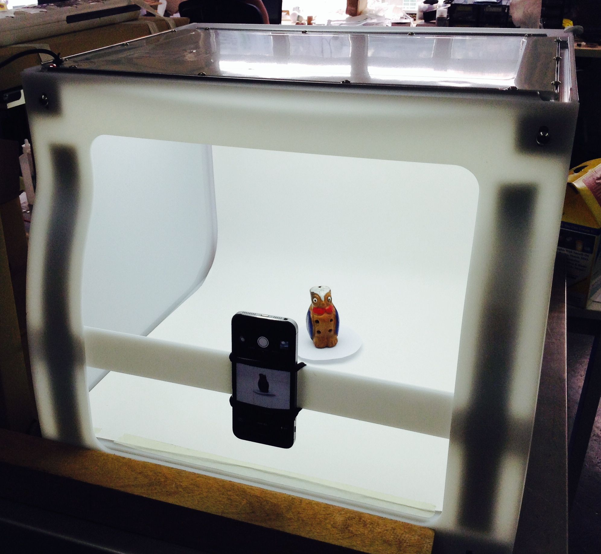 The Microwave: a Color 3D Scanner for Small Objects : 6 Steps (with ...