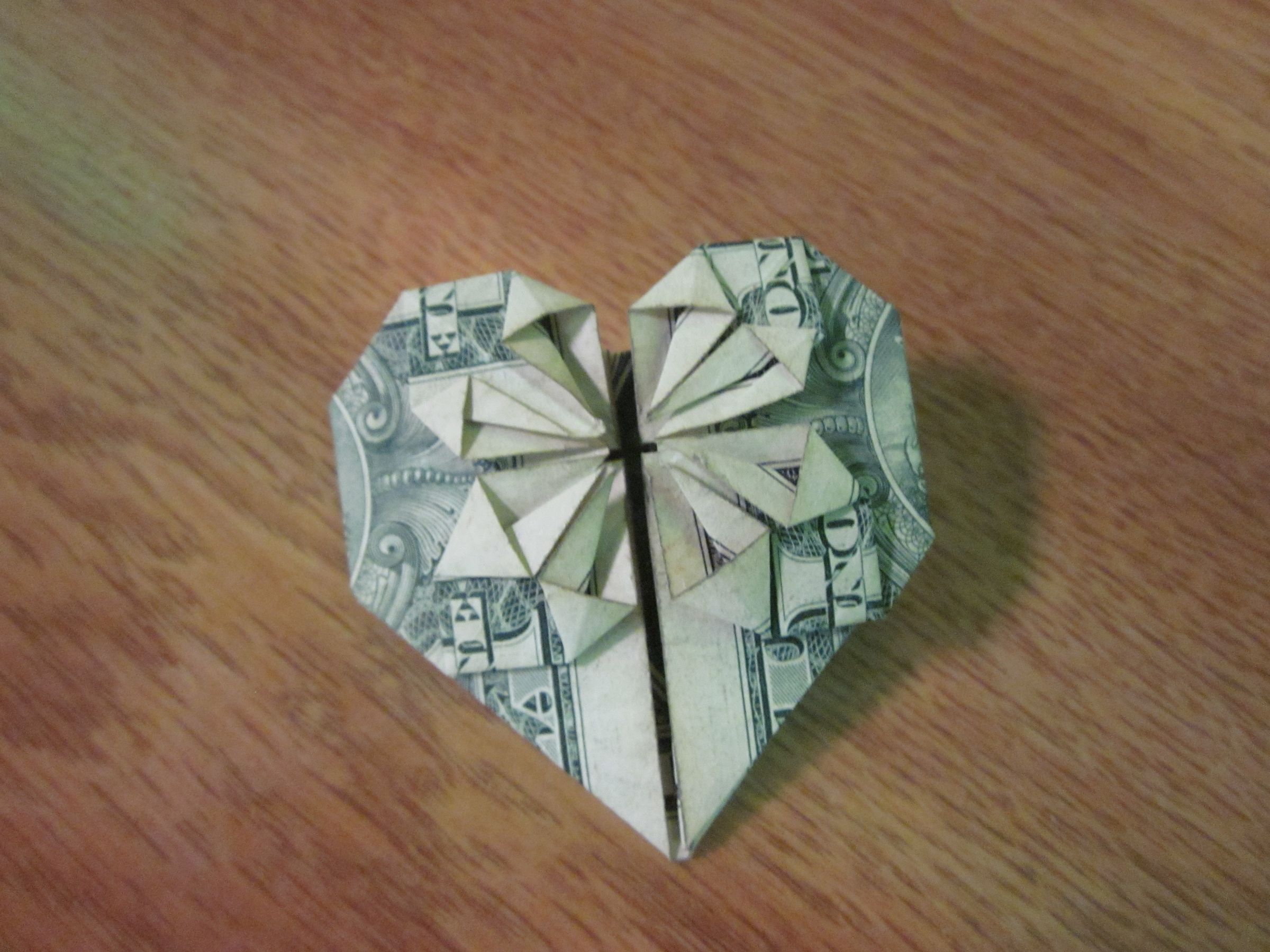 Dollar Origami 24 Steps Instructables