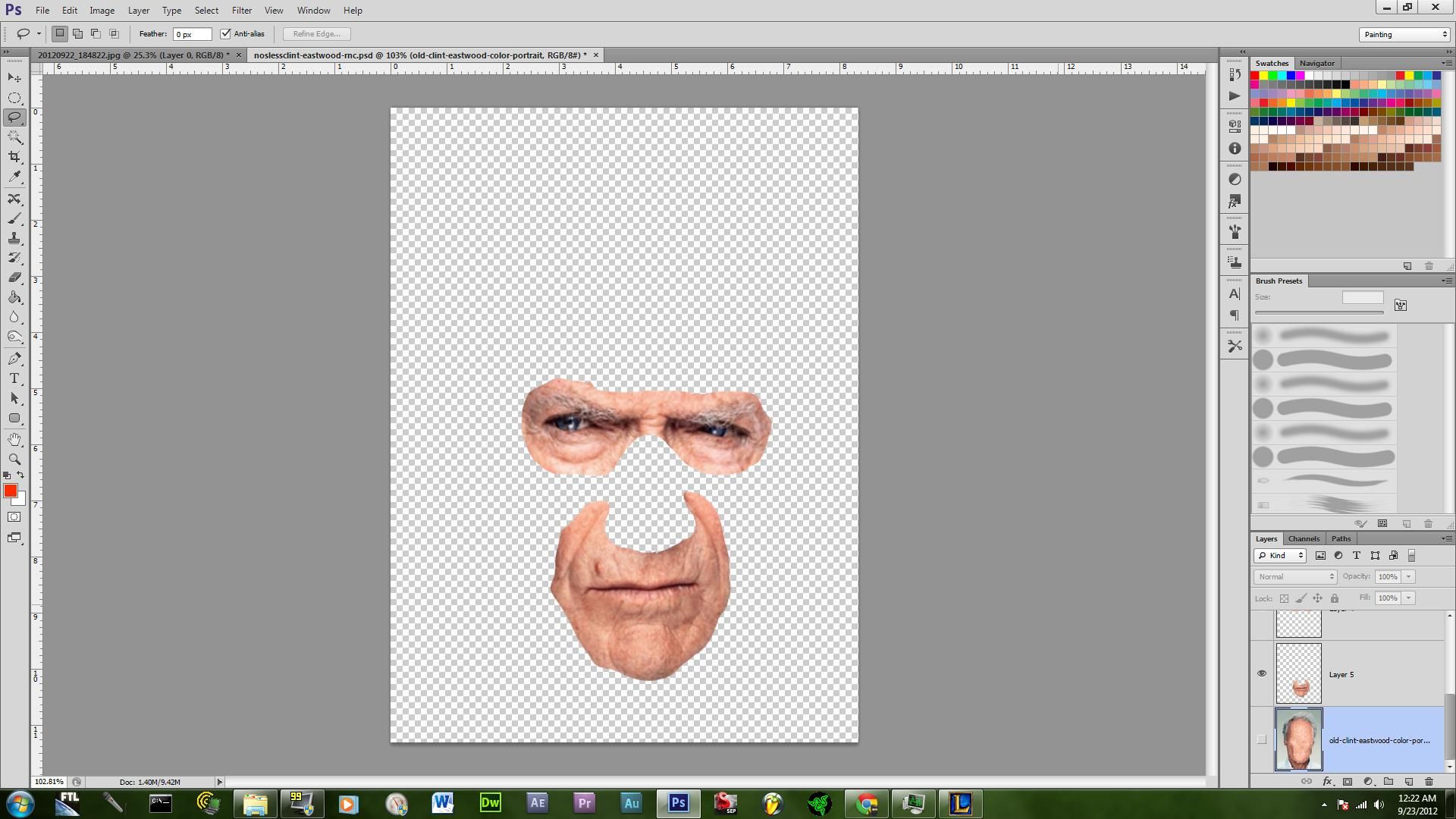 Photoshop CS6: No Nose Creepy People : 4 Steps - Instructables