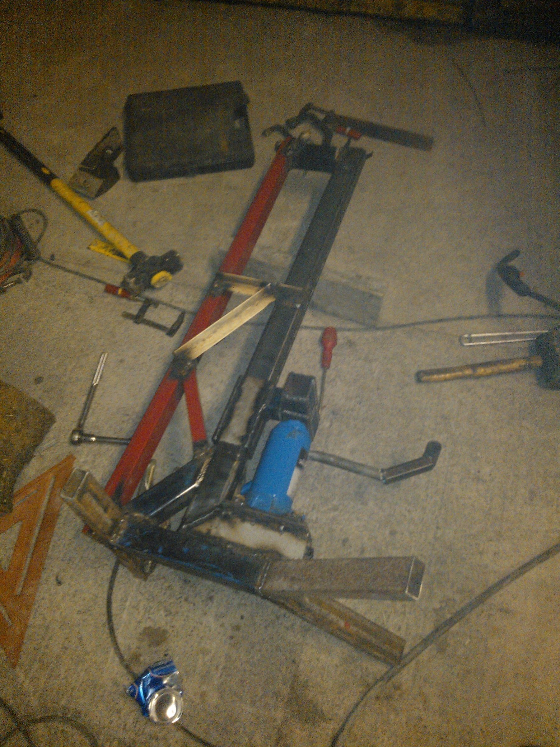 Foot Operated Log Splitter : 8 Steps (with Pictures) - Instructables