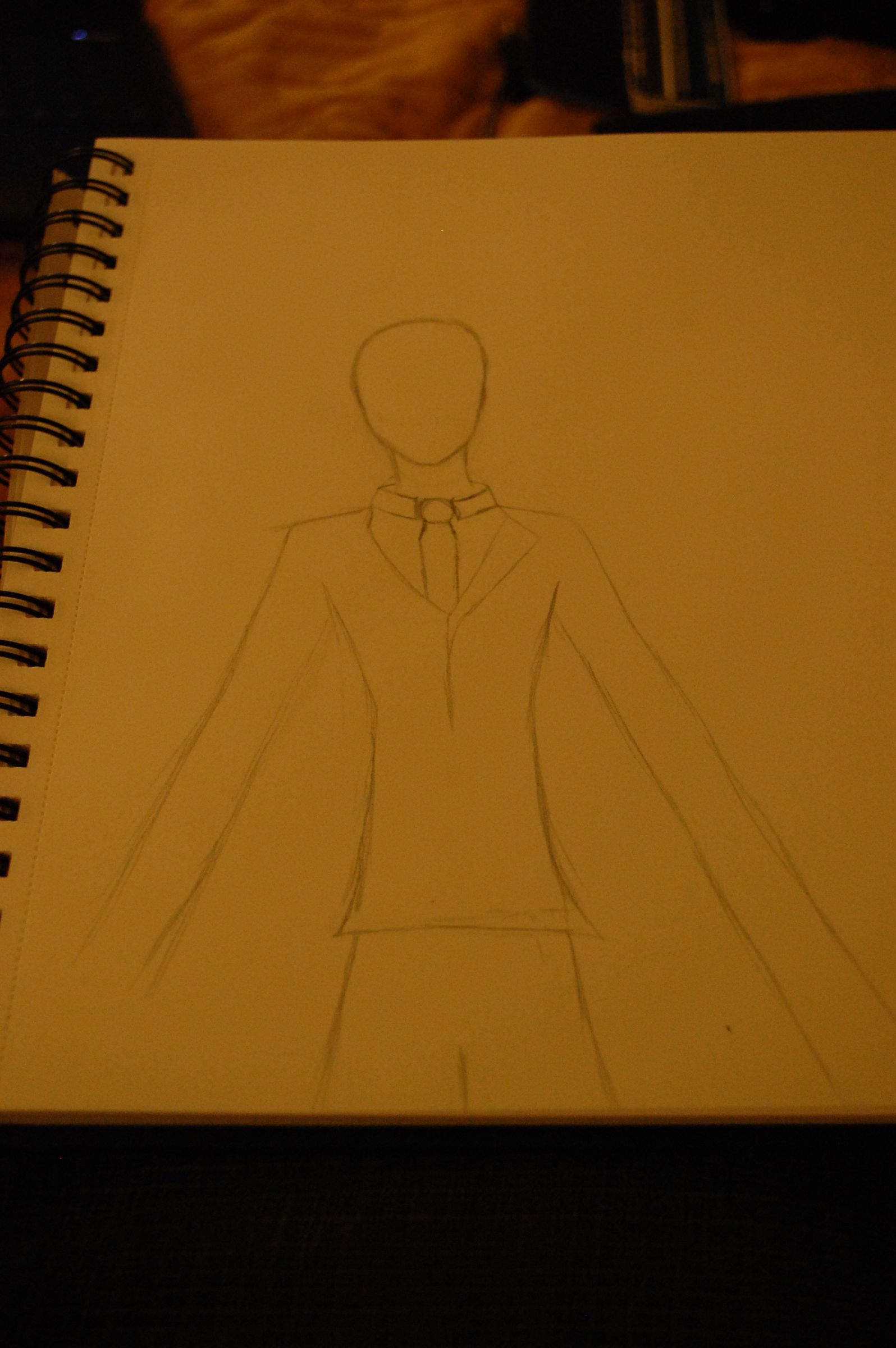 How to Draw: Slender Man : 10 Steps - Instructables