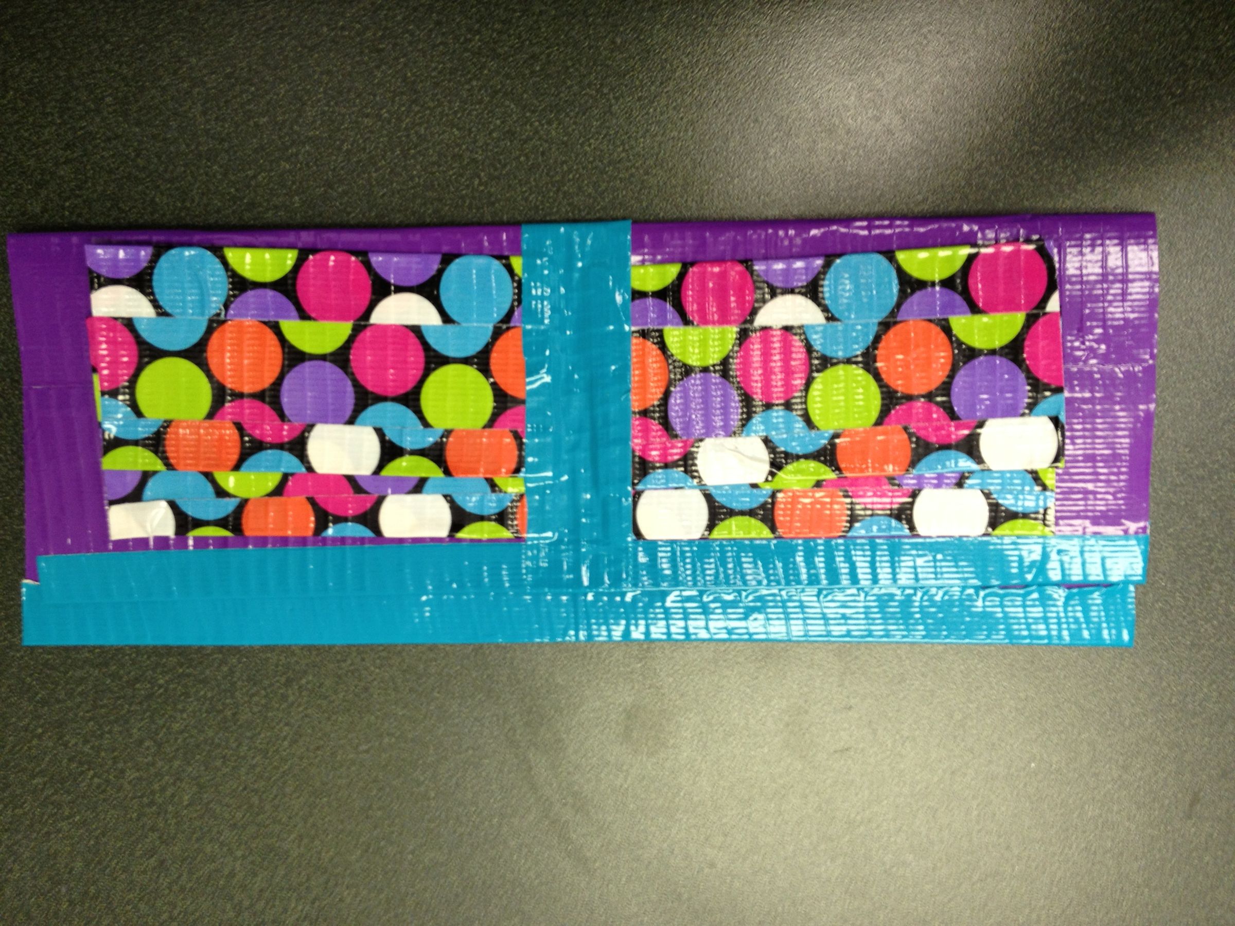 Easy Duct Tape Wallet : 8 Steps - Instructables