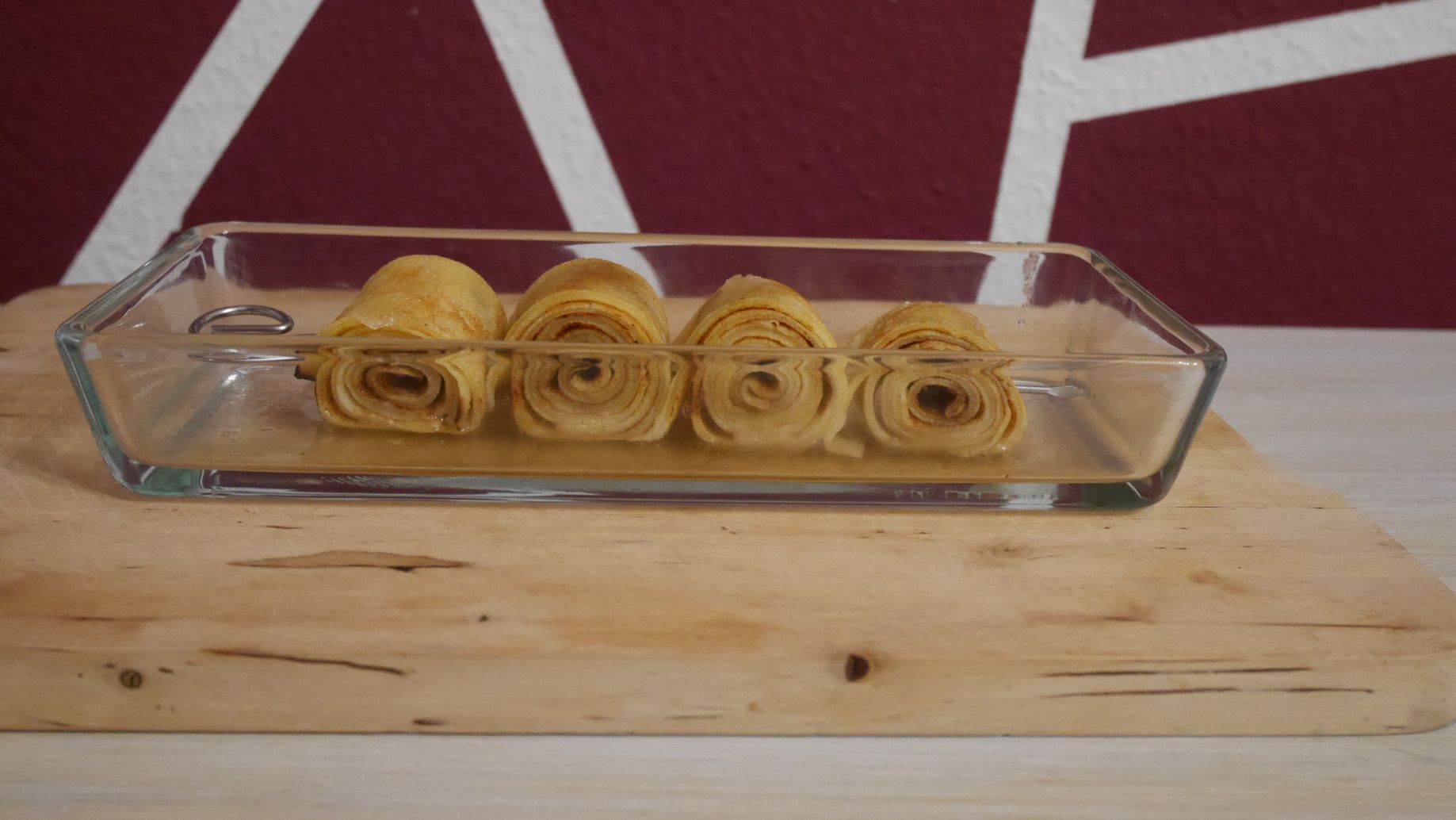 Cinnamon Crêpes Flambéed - a Burning Dessert Idea : 6 Steps (with ...