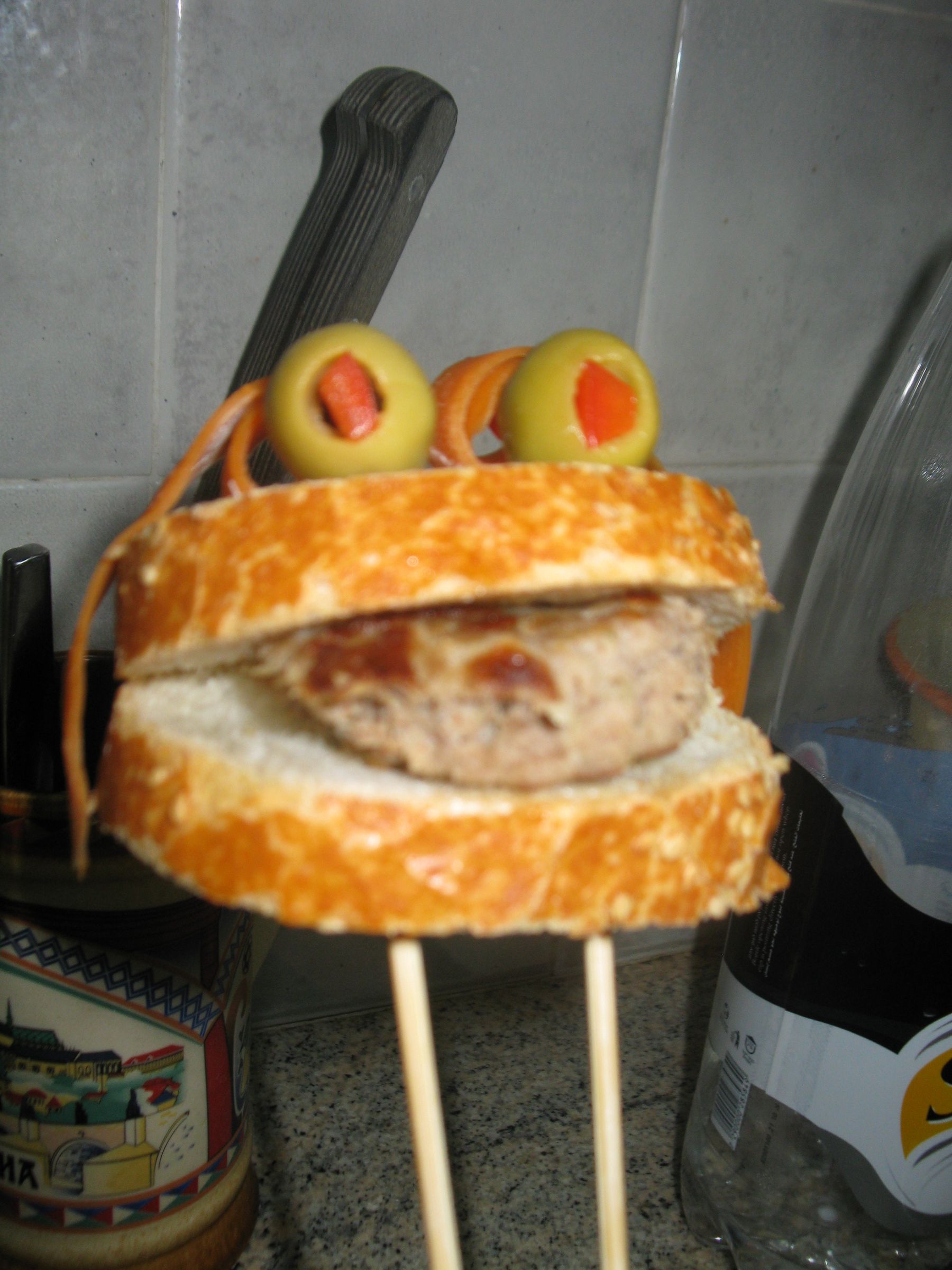 Hamburger Frog : 6 Steps - Instructables