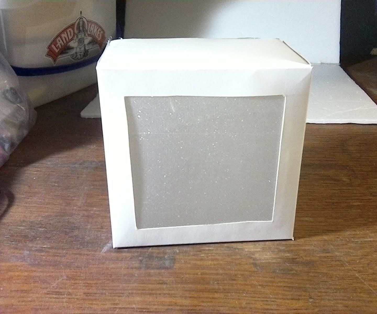 Diffraction Film Box With Changeable LED Source : 4 Steps - Instructables