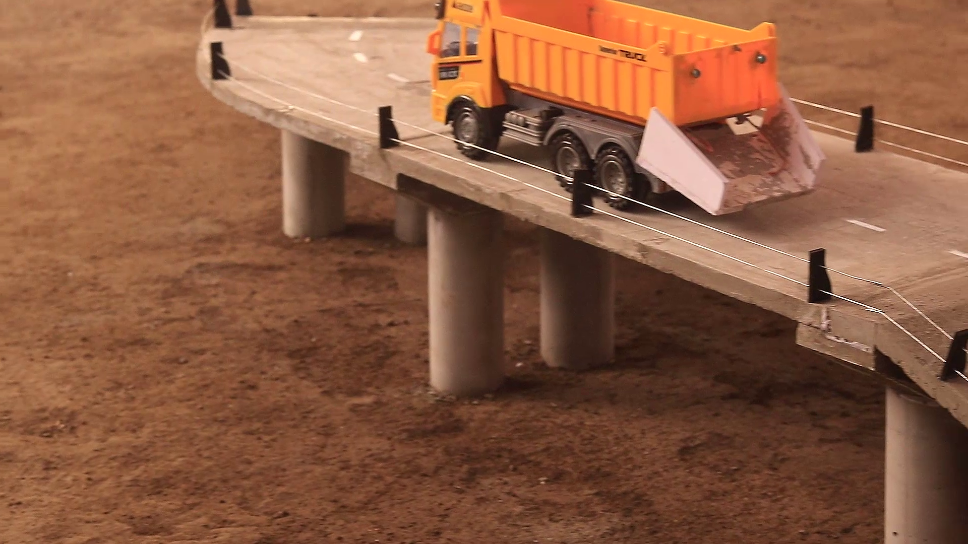 Miniature Concrete Bridge Construction : 16 Steps (with Pictures ...