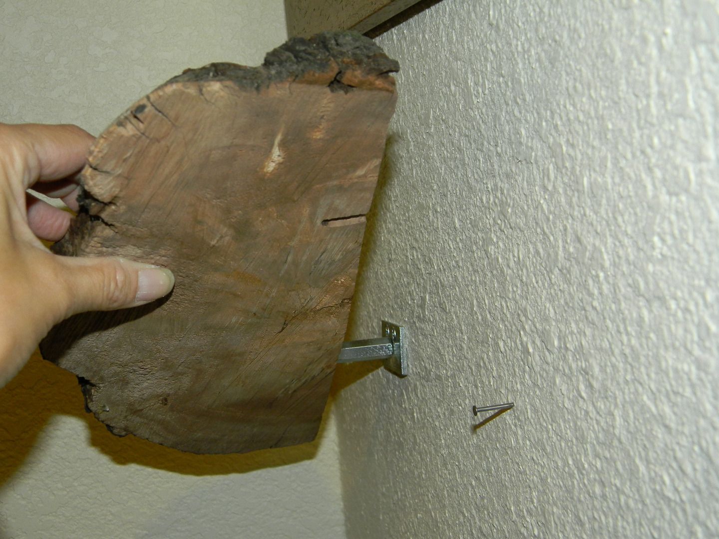 Floating Tree Trunk Shelf : 8 Steps (with Pictures) - Instructables