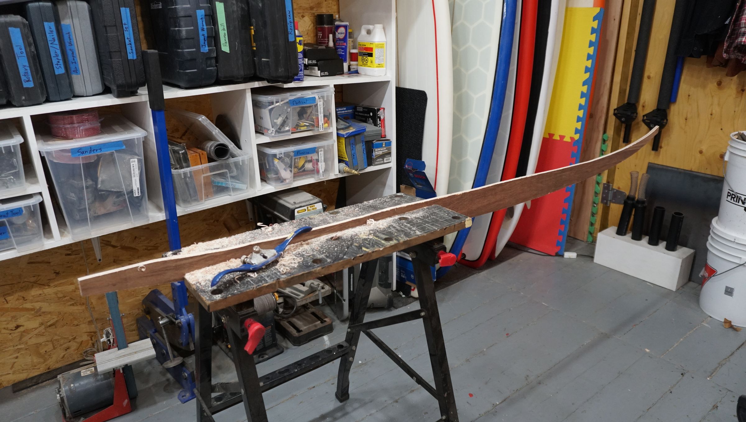 How to Make a Chambered Wooden Surfboard : 18 Steps (with Pictures ...