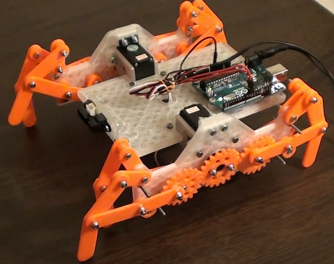 3D Printed Walking Robot (Klann Linkage) : 11 Steps (with Pictures ...