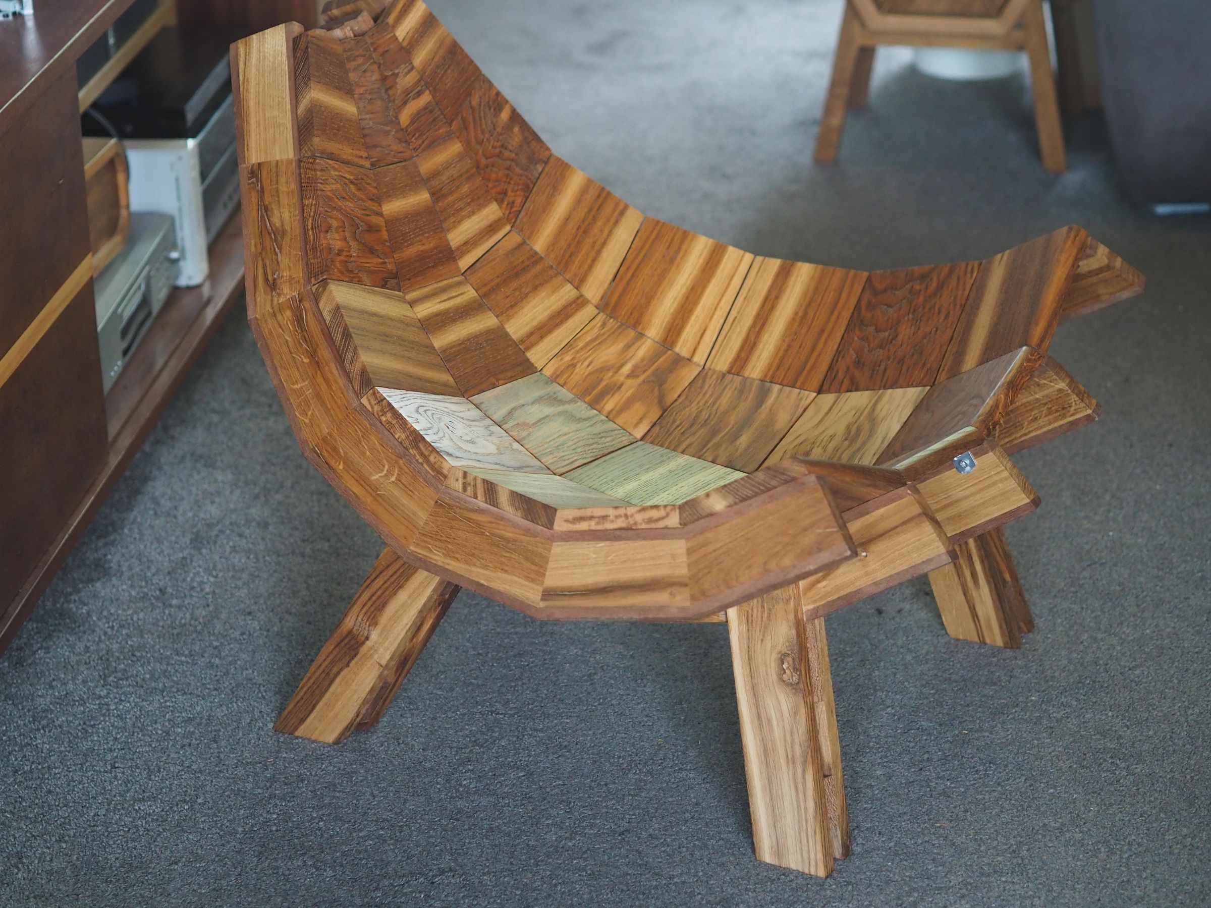 Faceted Curved Wooden Chair : 12 Steps (with Pictures) - Instructables