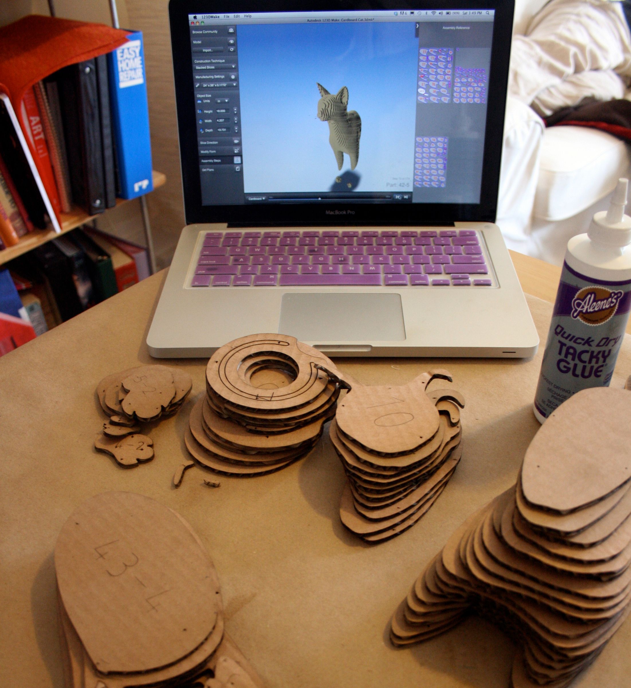 Life Size Cardboard Cat : 3 Steps (with Pictures) - Instructables