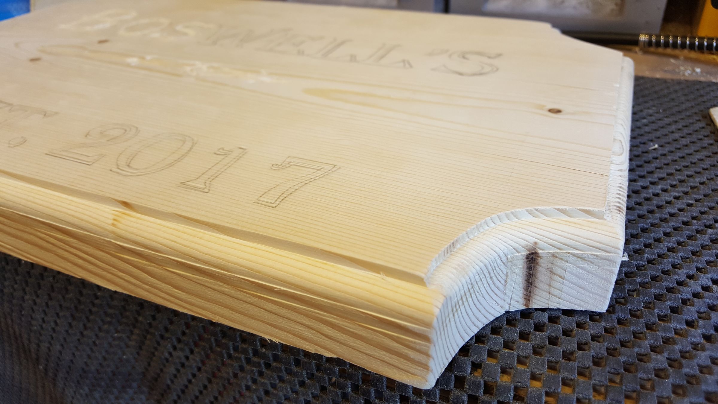 Hand Carved Hanging Bar Sign : 5 Steps (with Pictures) - Instructables