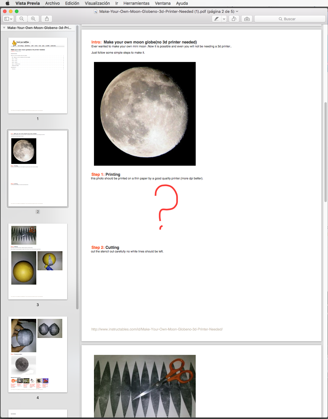 Make Your Own Moon Globe(no 3d Printer Needed) : 4 Steps (with Pictures ...