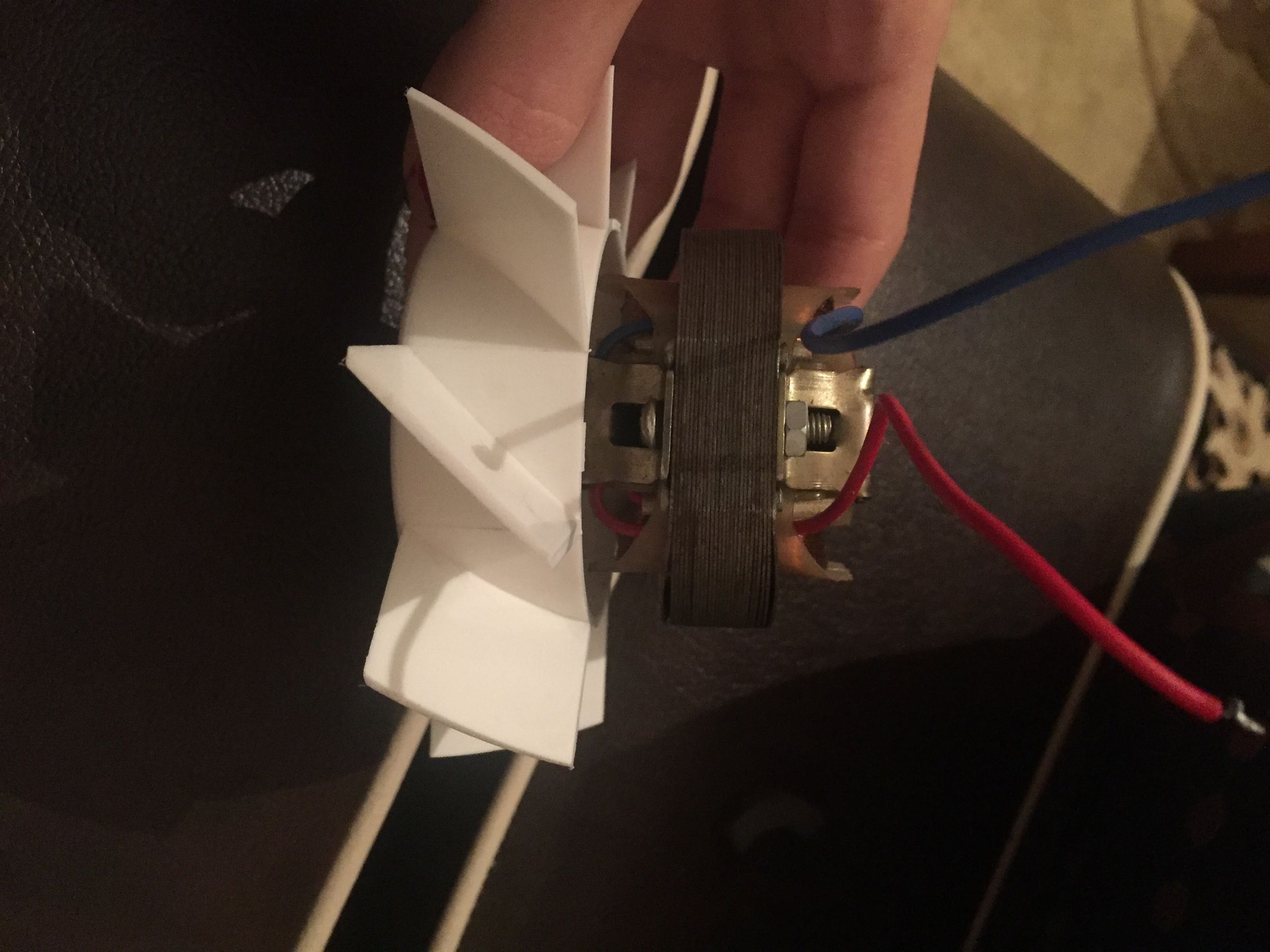 Old PC Fan ----> Wind Turbine in 10 Minutes : 4 Steps - Instructables