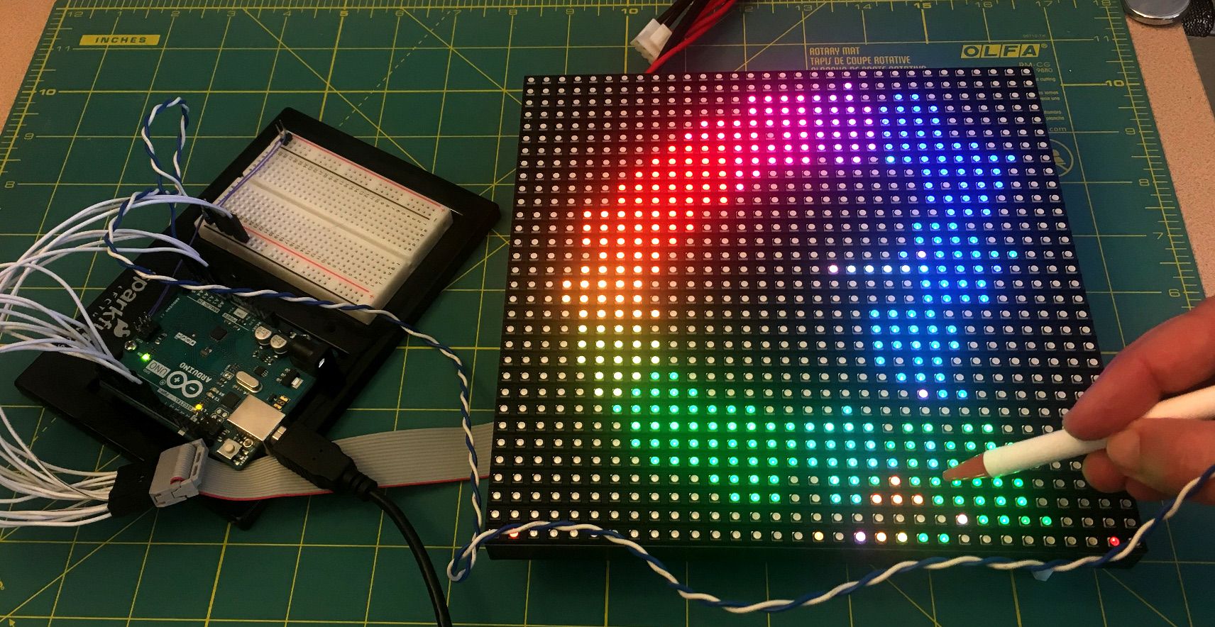 Using a LED Matrix As a Scanner : 8 Steps (with Pictures) - Instructables