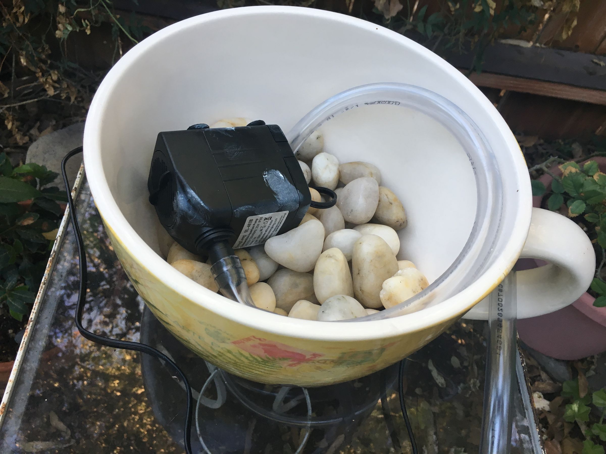 English Breakfast Tea Floating Fountain : 8 Steps (with Pictures ...