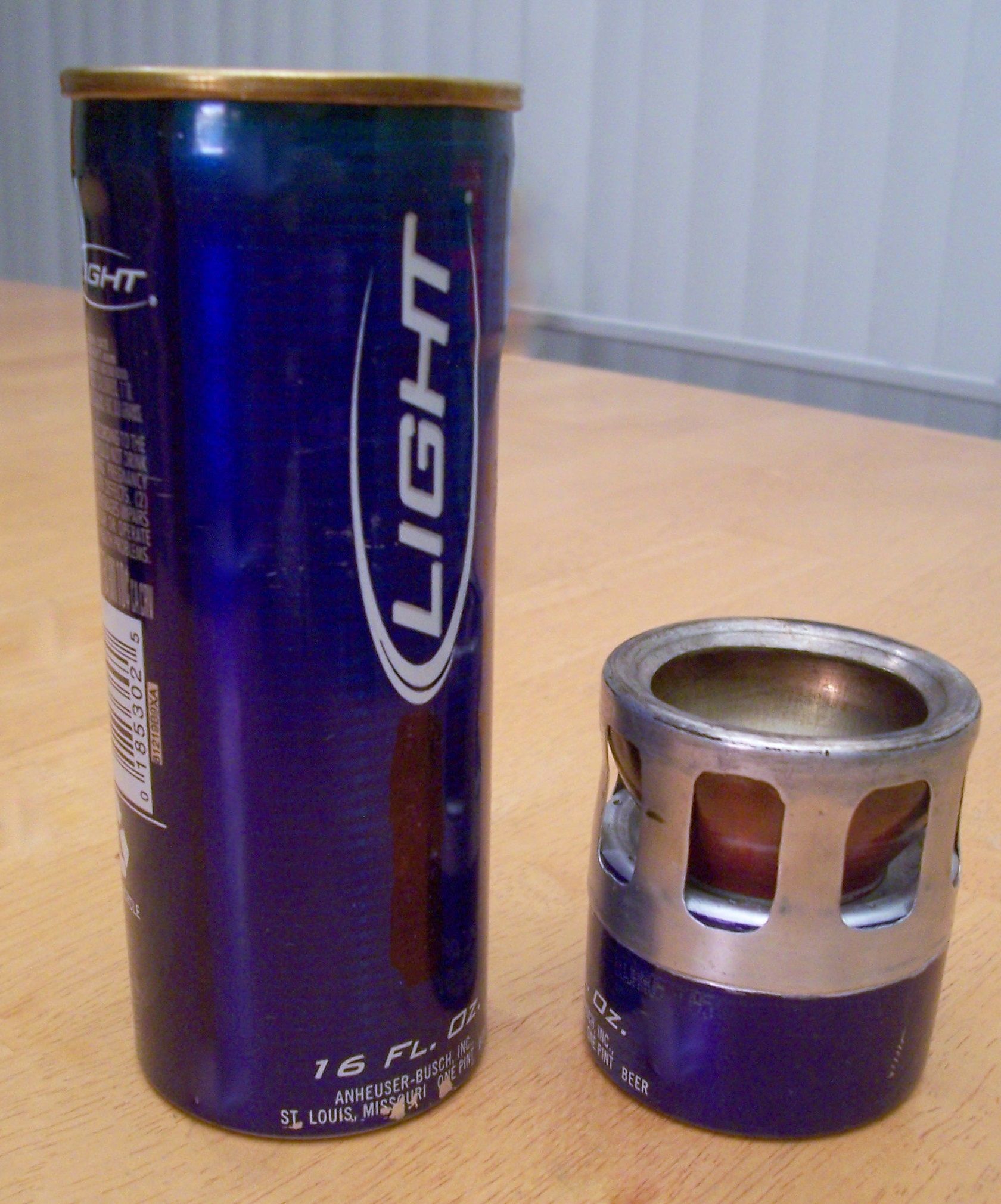 Aluminum Bottle Tumbler Cup & Cook Pot for an Alcohol Stove : 10 Steps ...