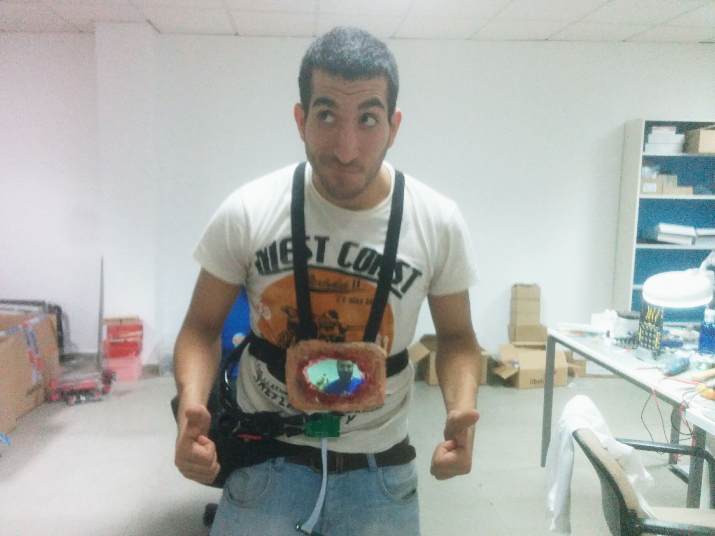 Stomach Shot - Halloween Costume 2014 : 7 Steps (with Pictures ...