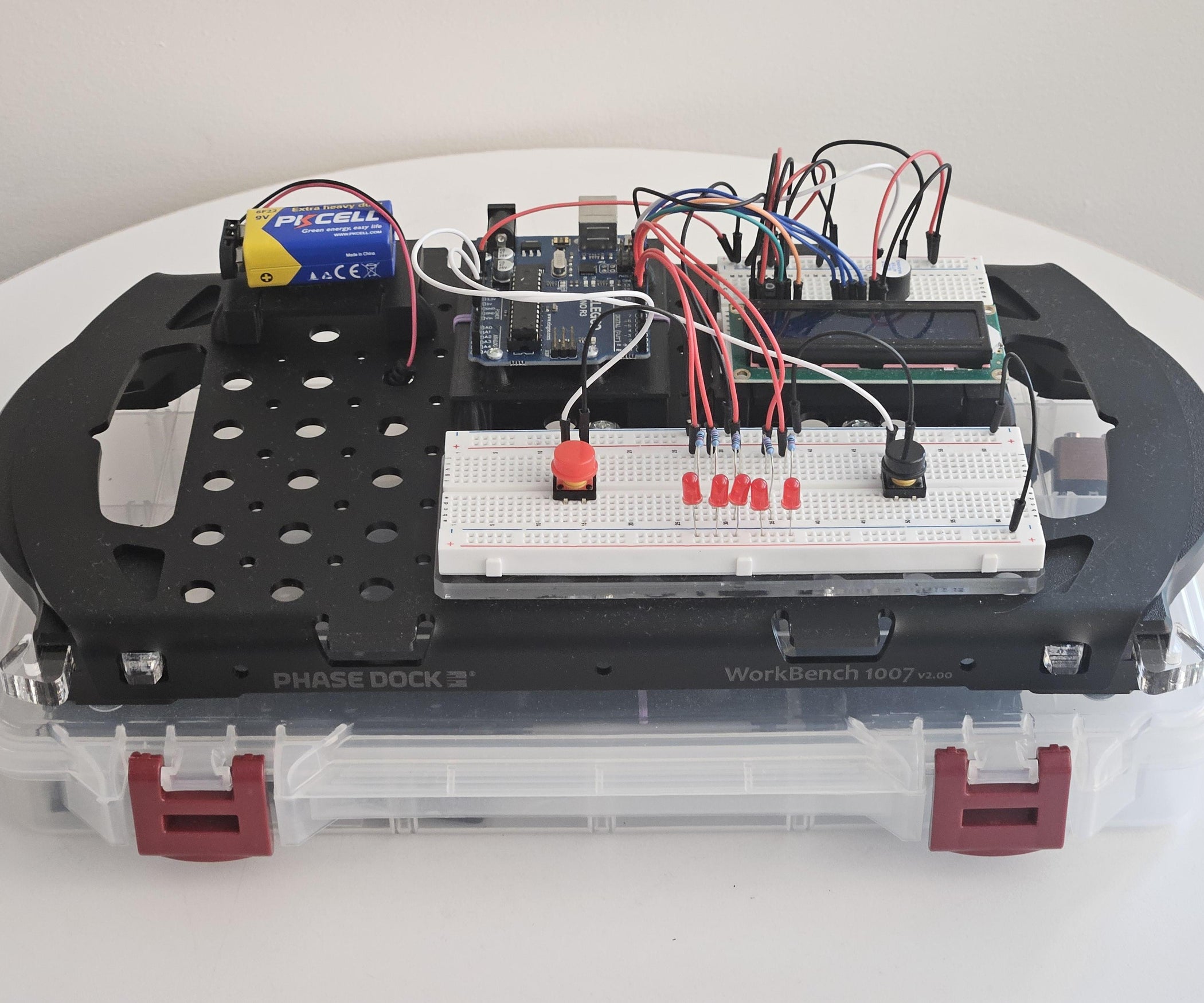 Formula 1 Light Reaction Game : 7 Steps (with Pictures) - Instructables