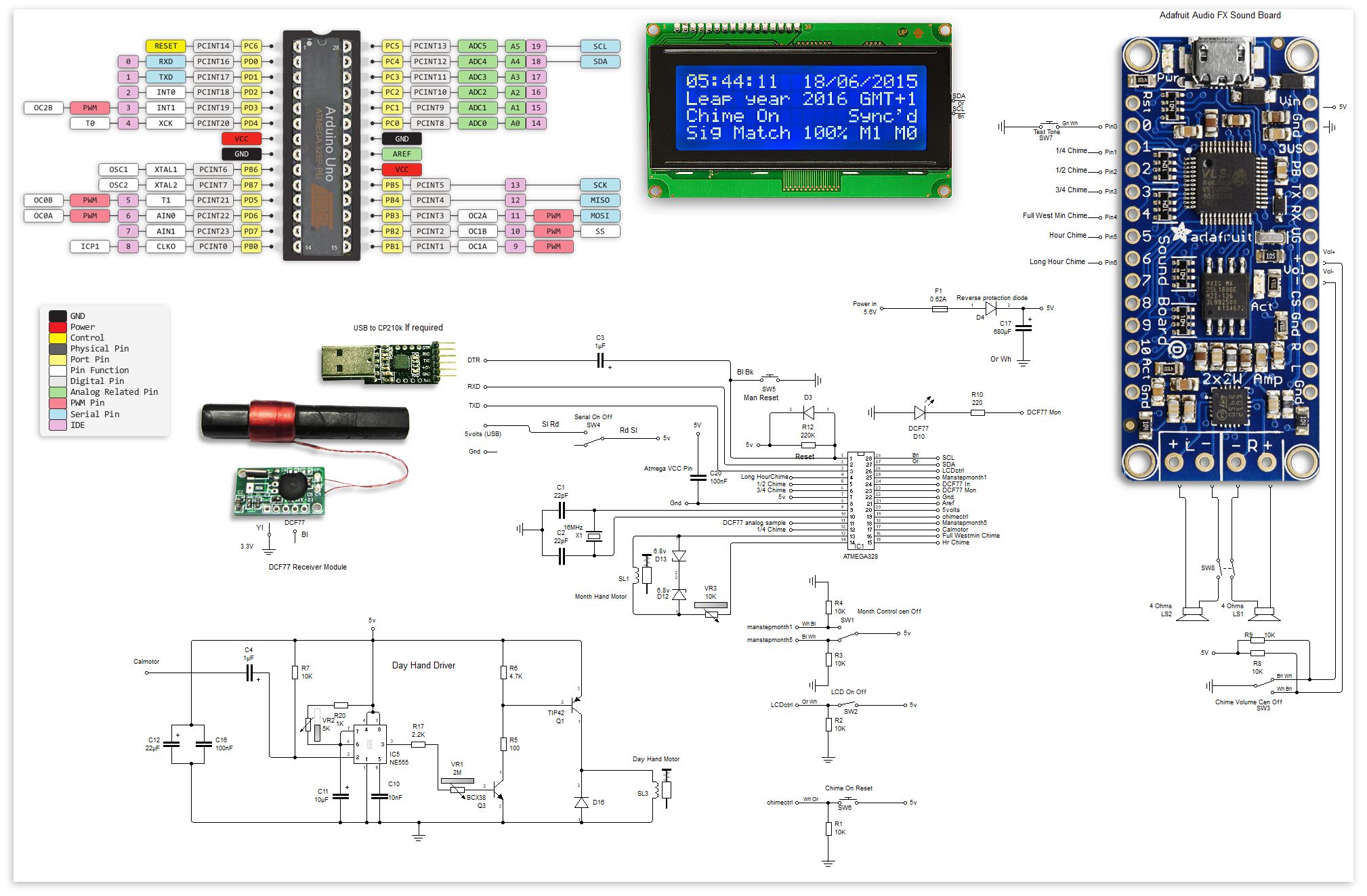 Arduino Perpetual Calendar Clock : 13 Steps (with Pictures) - Instructables