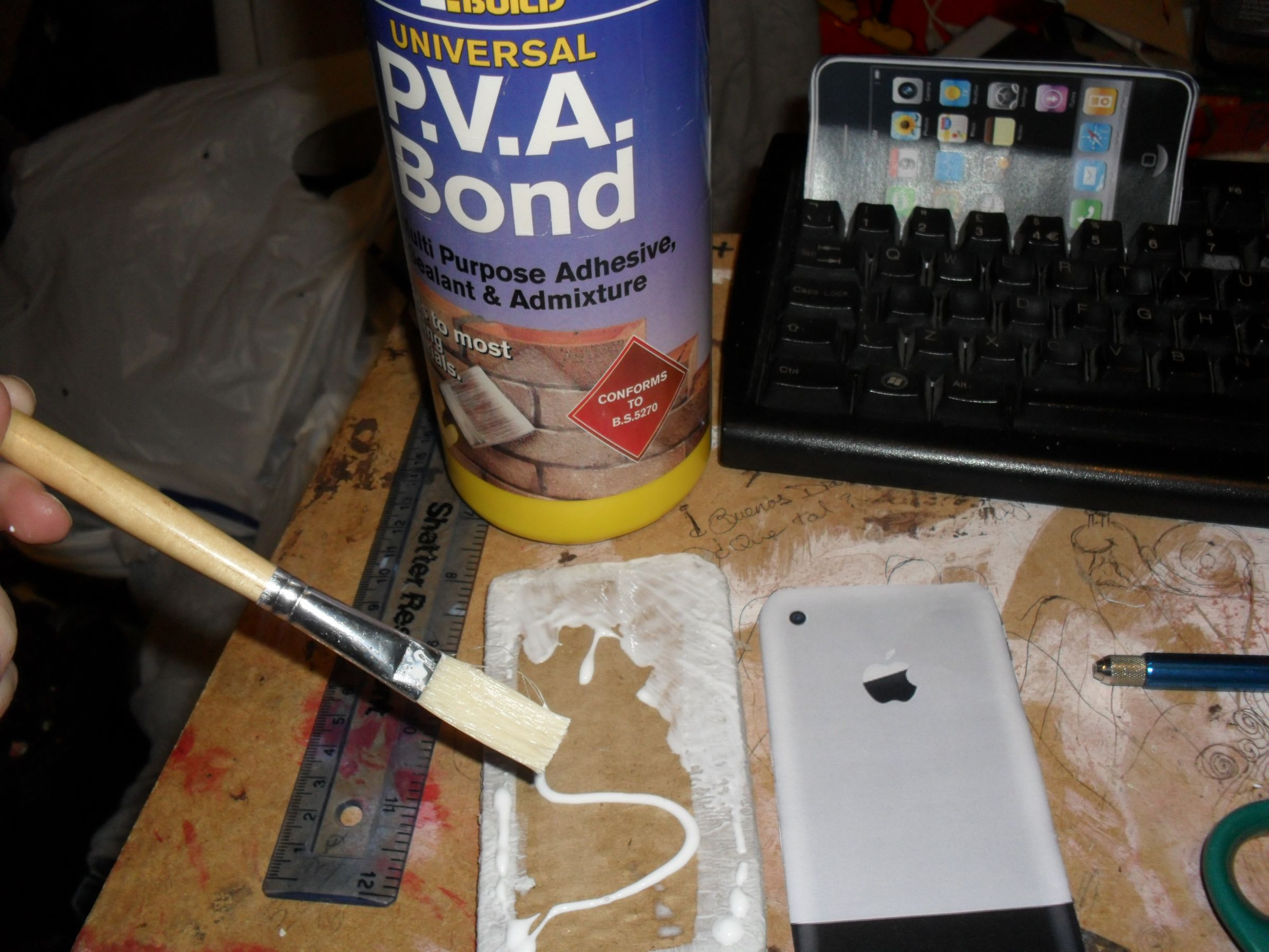 Cardboard Props: How to Make a Prop IPhone or IPad : 8 Steps ...