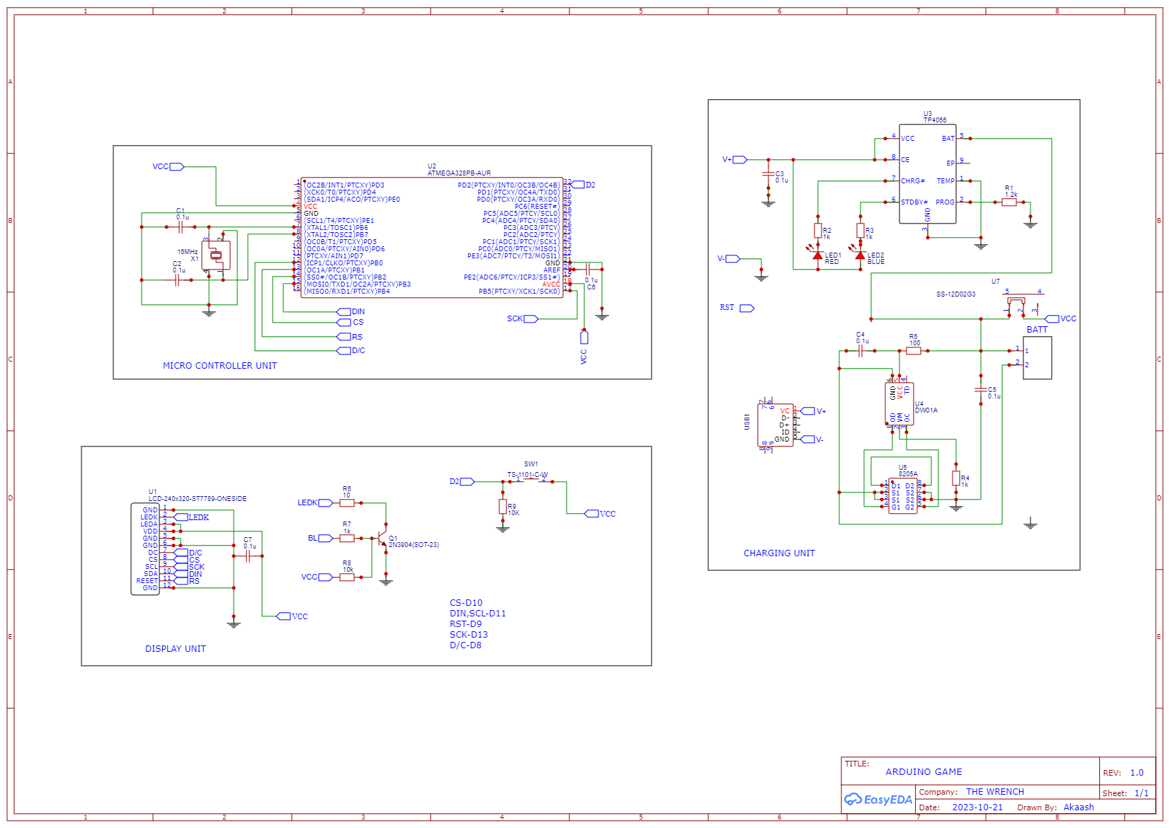 Making a Tiny Handheld Game With Arduino : 13 Steps (with Pictures ...
