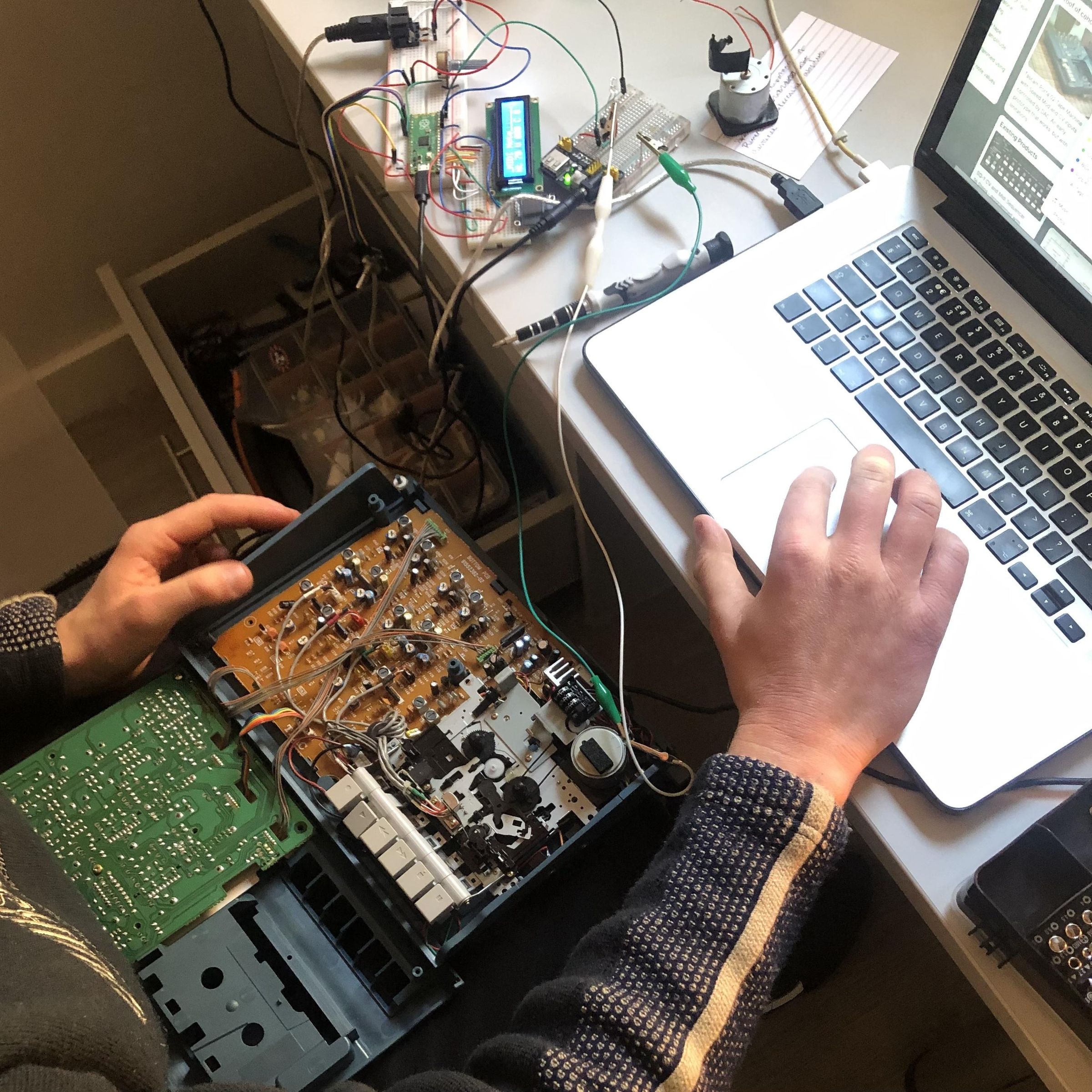 Pitch Sequencer for Tascam Porta 02 | PWM Microcontroller Tape ...