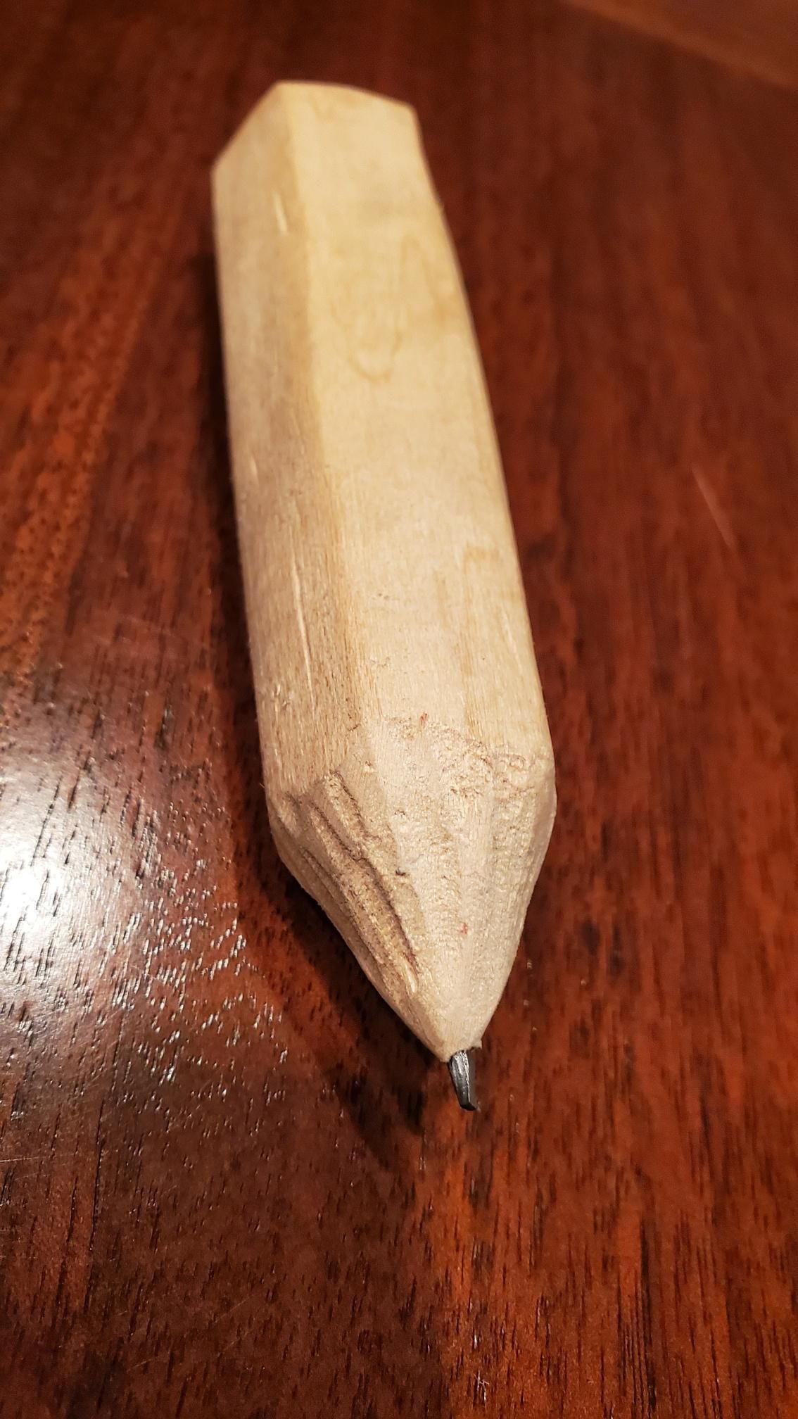 Hand Carved Wooden Pencil : 8 Steps - Instructables