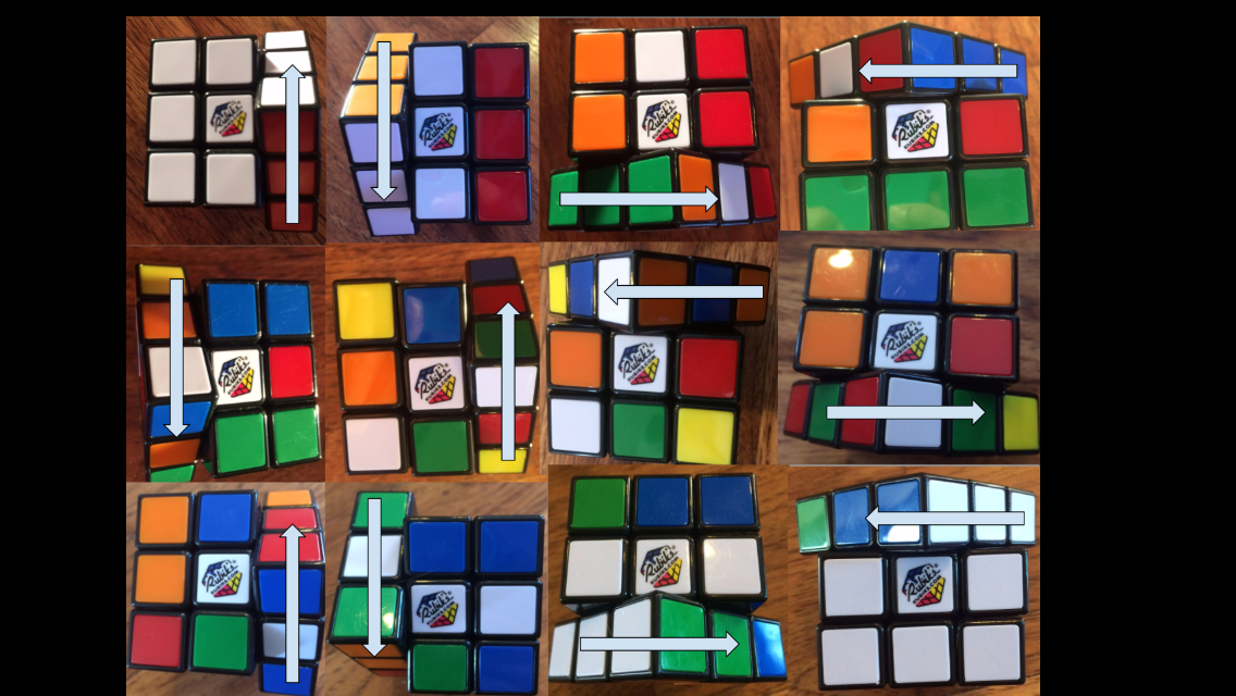 Rubix Cube Diagonal Pattern - Instructables