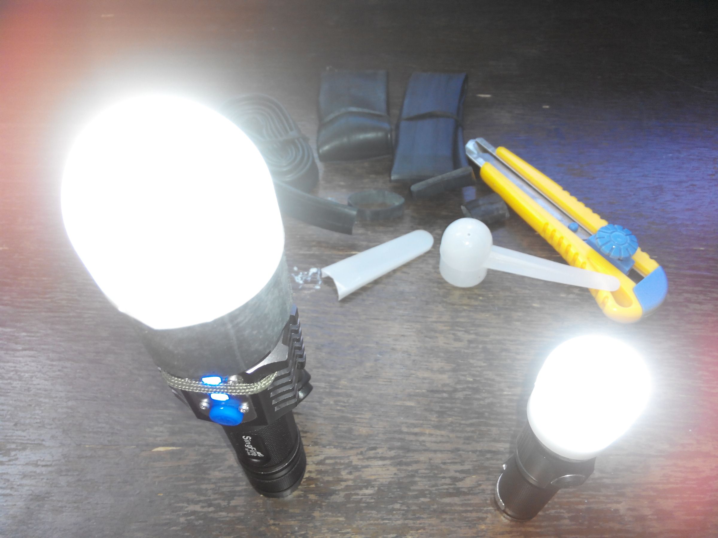 Flashlight Diffuser. : 3 Steps - Instructables