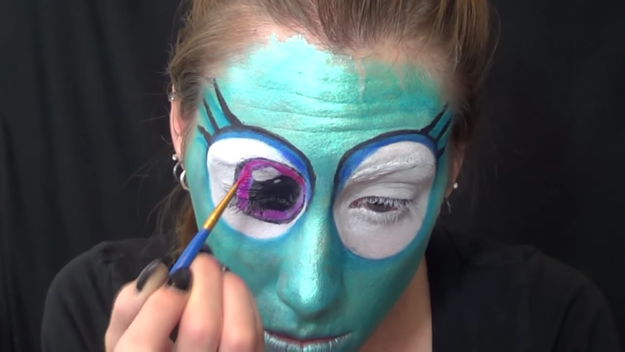 Monsters Inc Face Paint