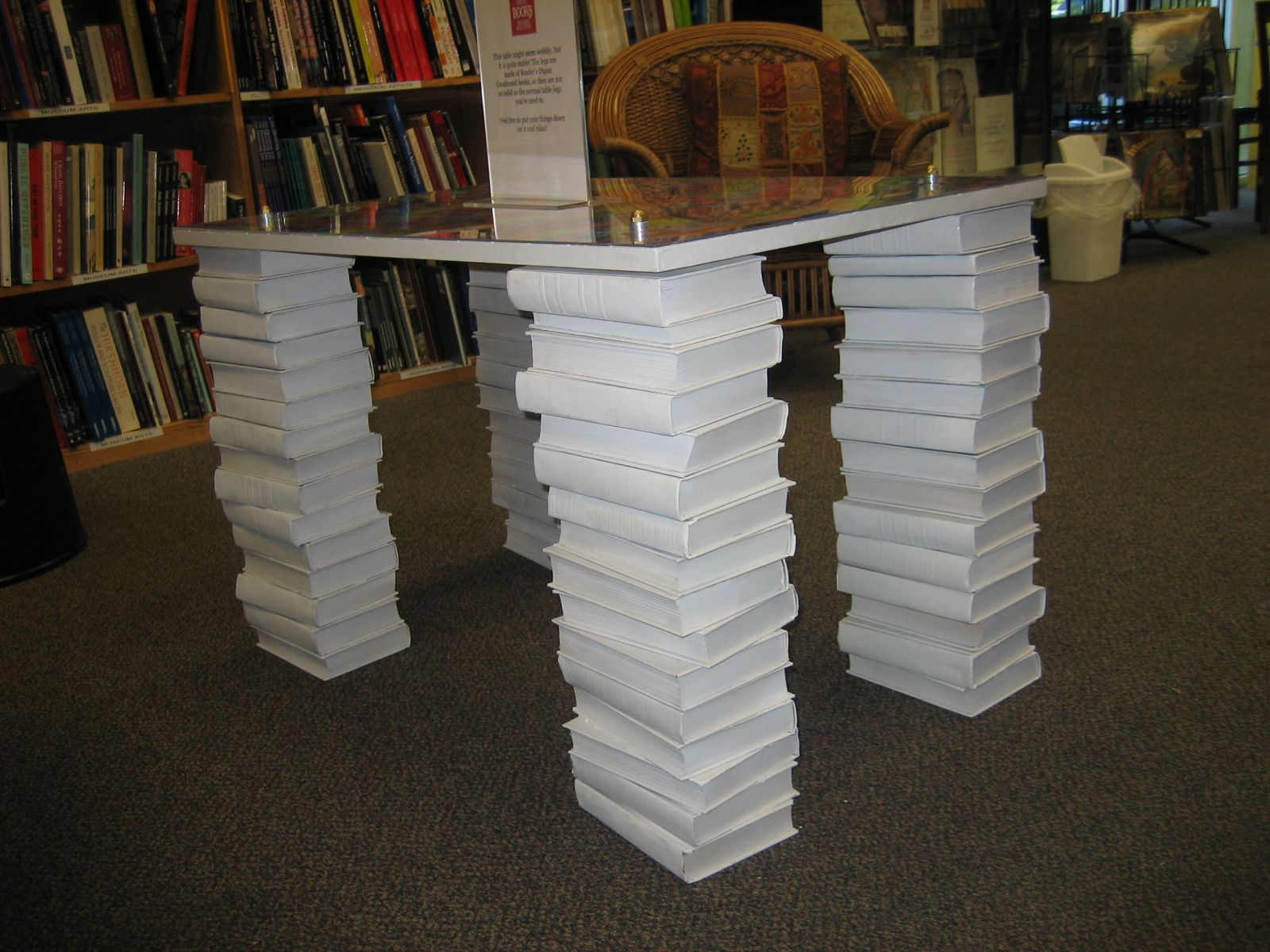 Make Table Legs Out of Books : 8 Steps (with Pictures) - Instructables