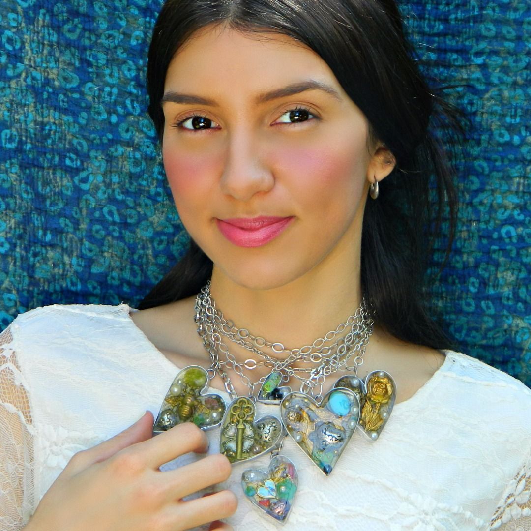 Handmade Bezel Resin Hearts : 4 Steps (with Pictures) - Instructables