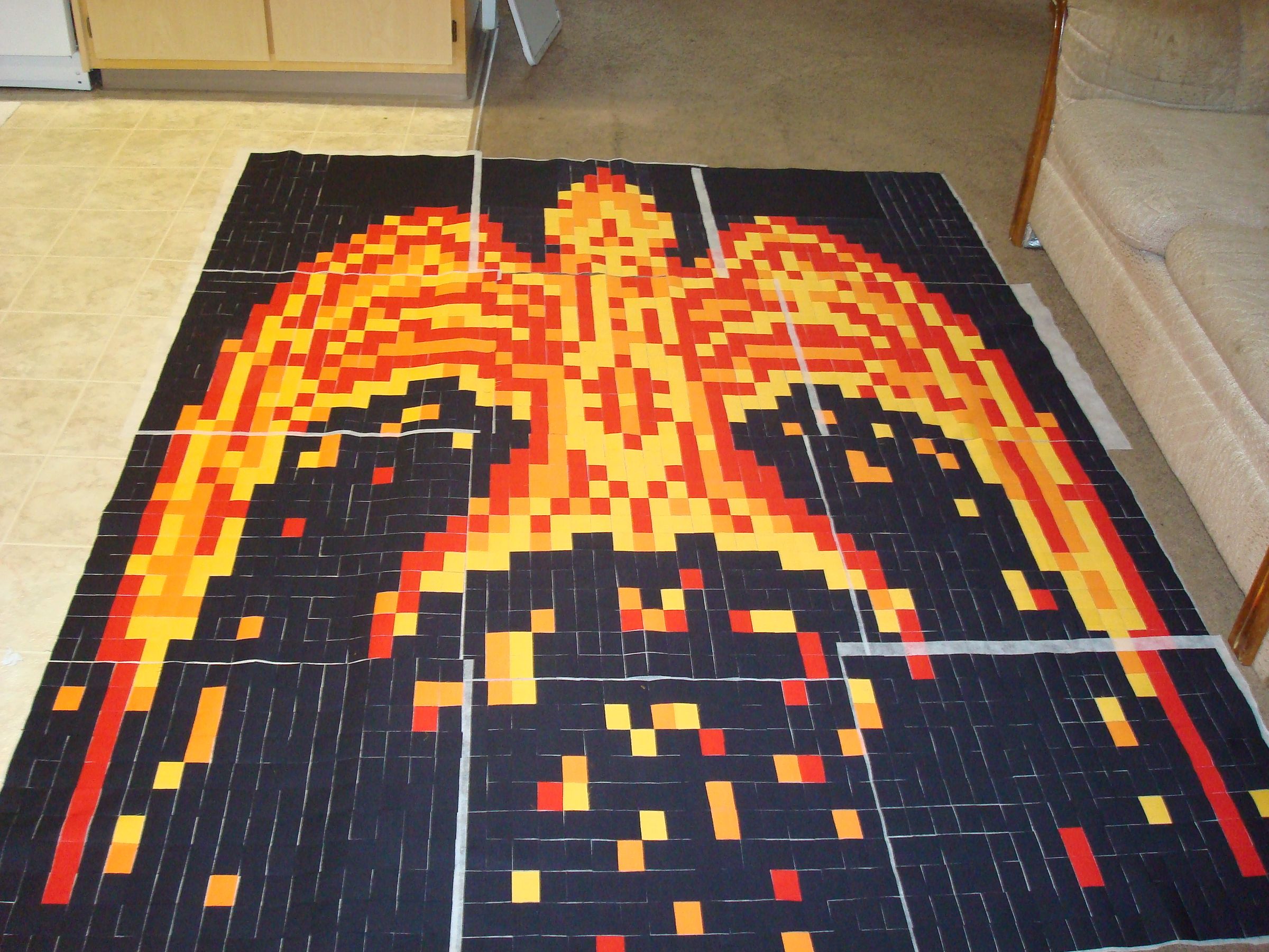 Fiery Phoenix Quilt (with Pictures) - Instructables