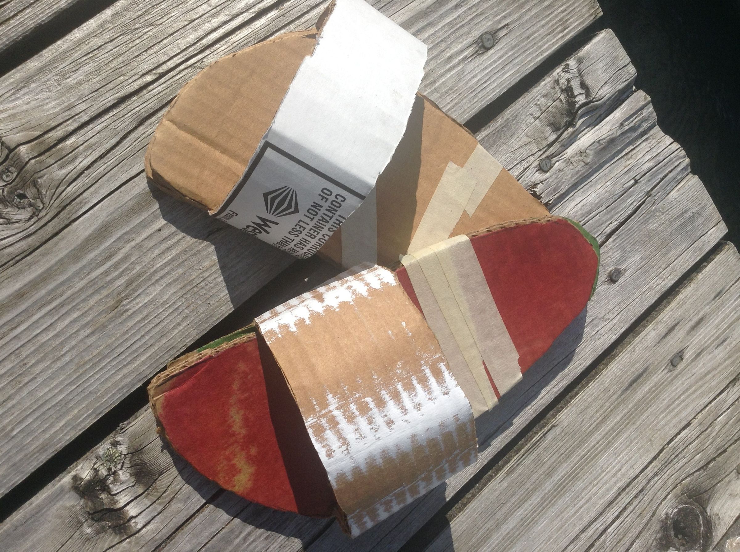 The AMAZING Recyclable "One-Day" Sandals : 7 Steps - Instructables